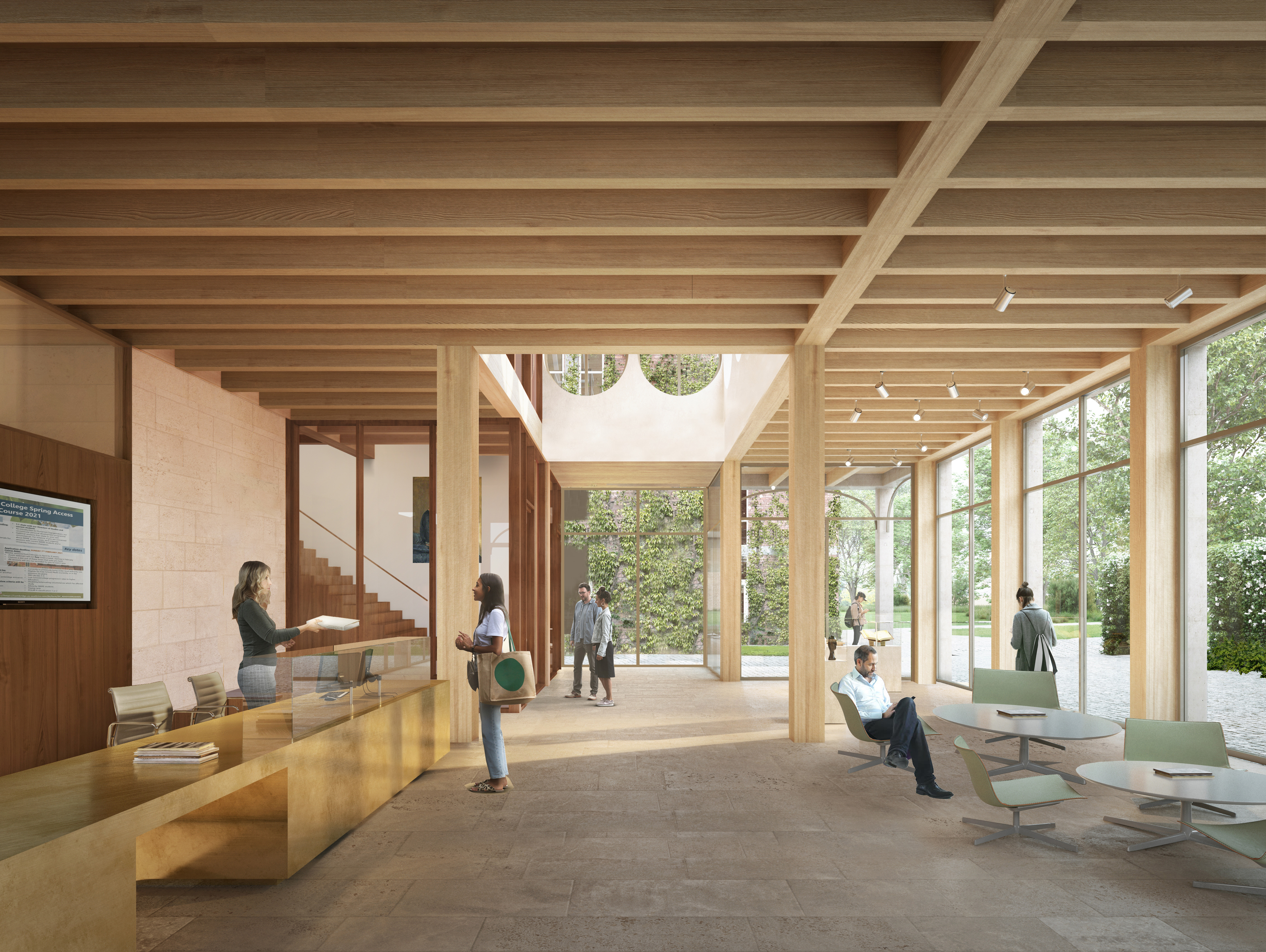 Homerton College Entrance Building, Cambridge by Alison Brooks ...