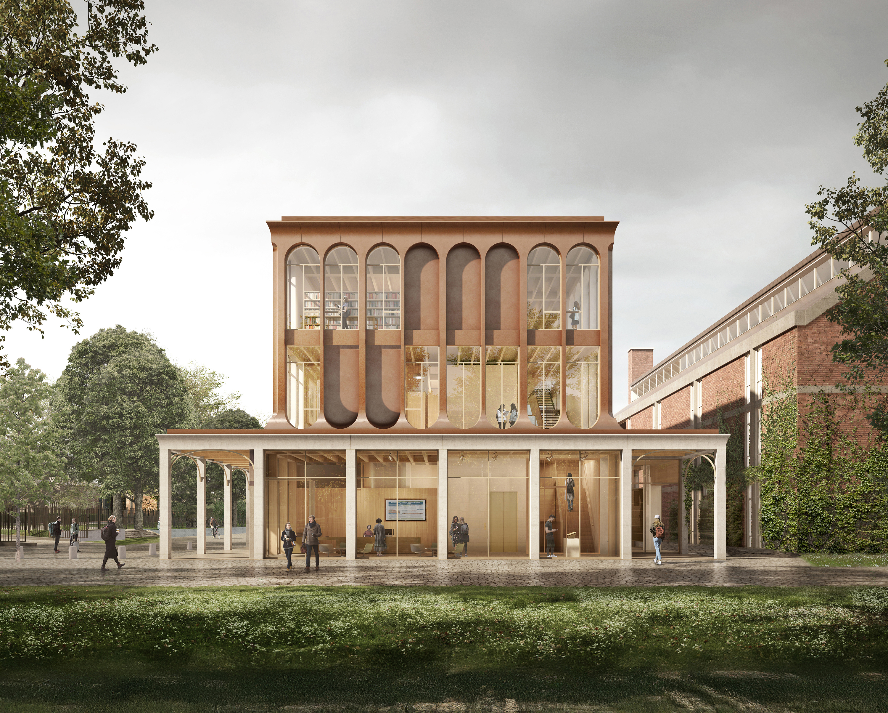 Homerton College Entrance Building, Cambridge by Alison Brooks ...
