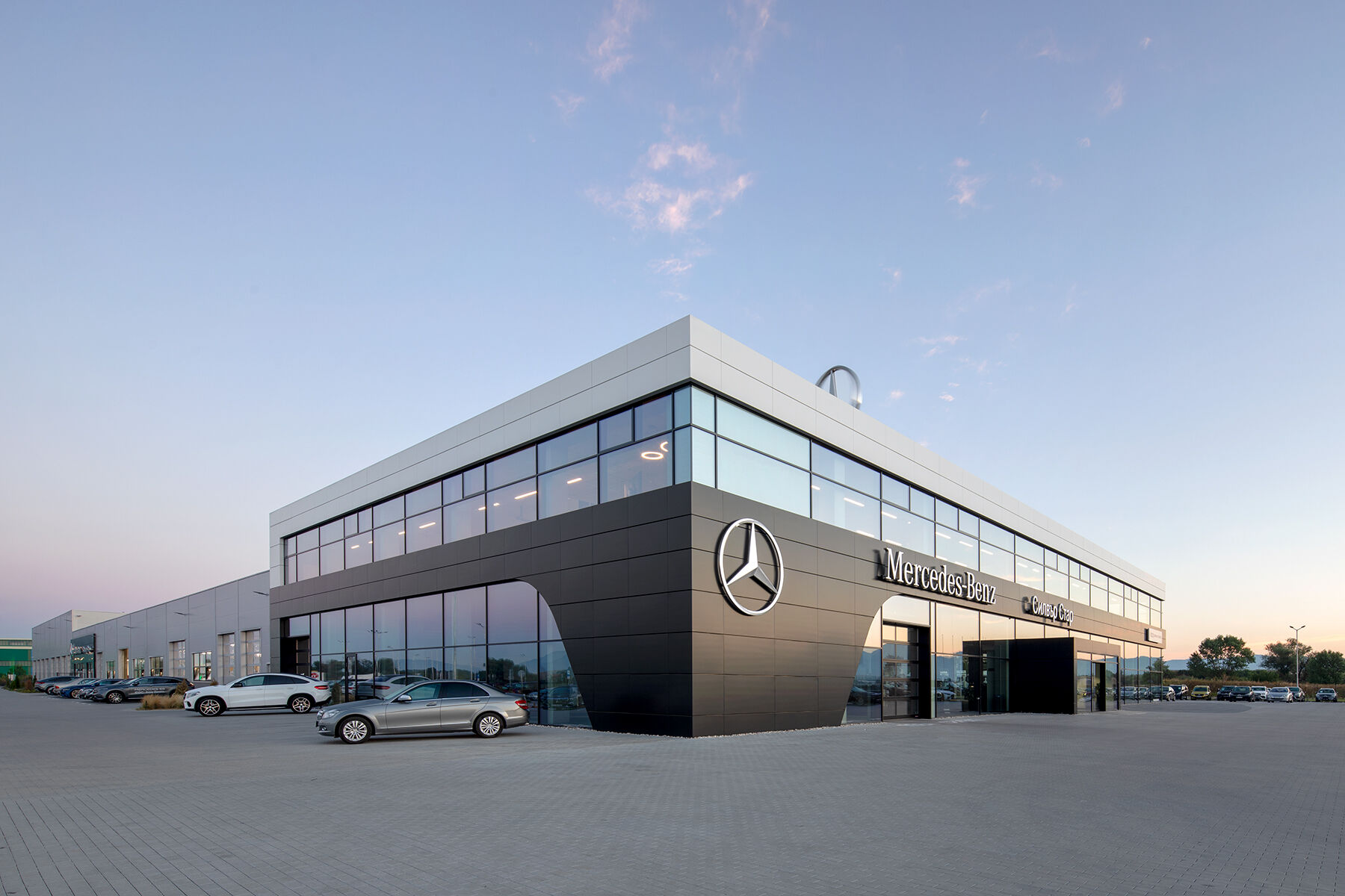 Mercedes Benz Showroom by IPA - Architecture and more - Architizer