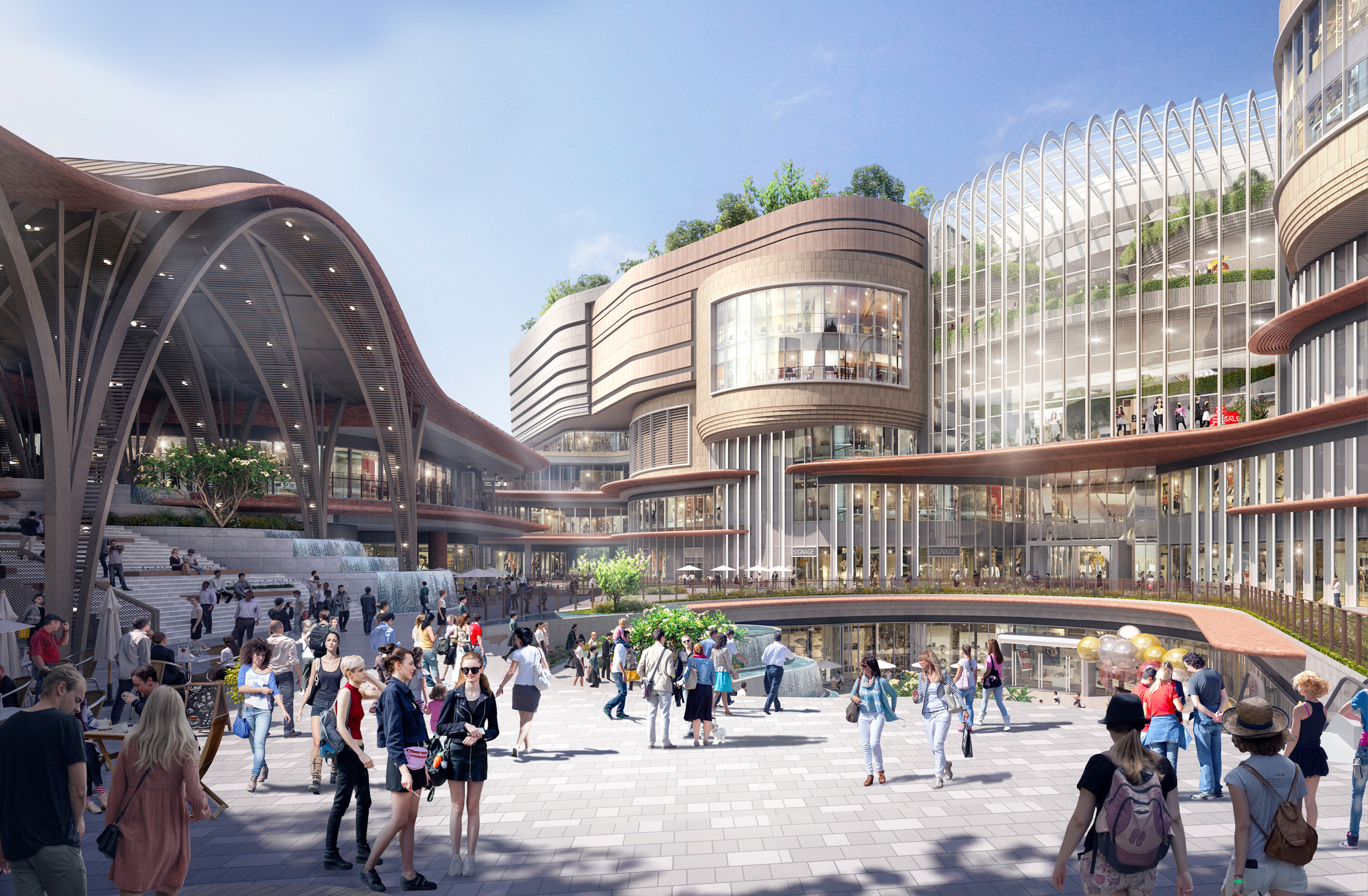 Shanghai Qianwan Incity MEGA by Lead8 - Architizer