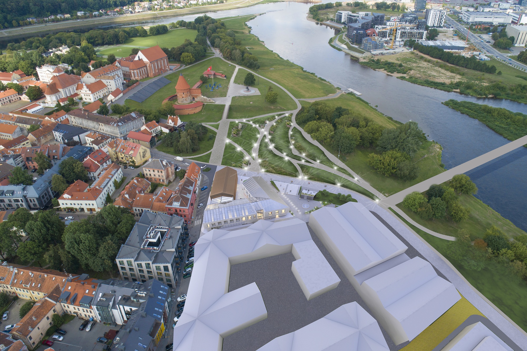 “Pulsas“ Administration Building Project, Lithuania by UAB APLAN ...