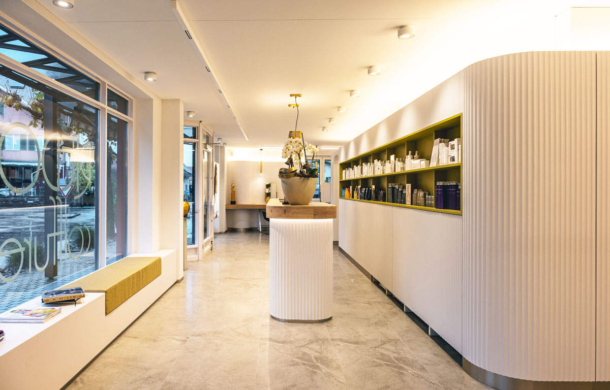 Riedo Coiffure Kerzers by A53 architects - Architizer