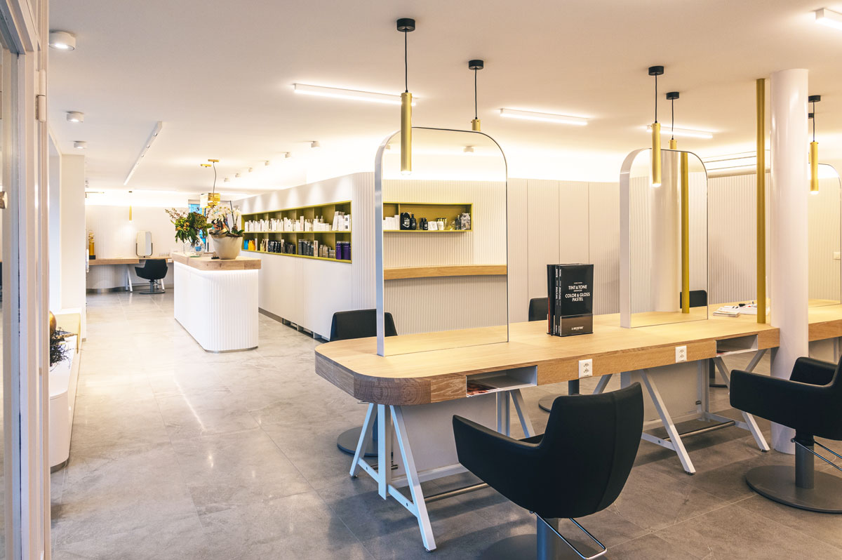 Riedo Coiffure Kerzers by A53 architects - Architizer