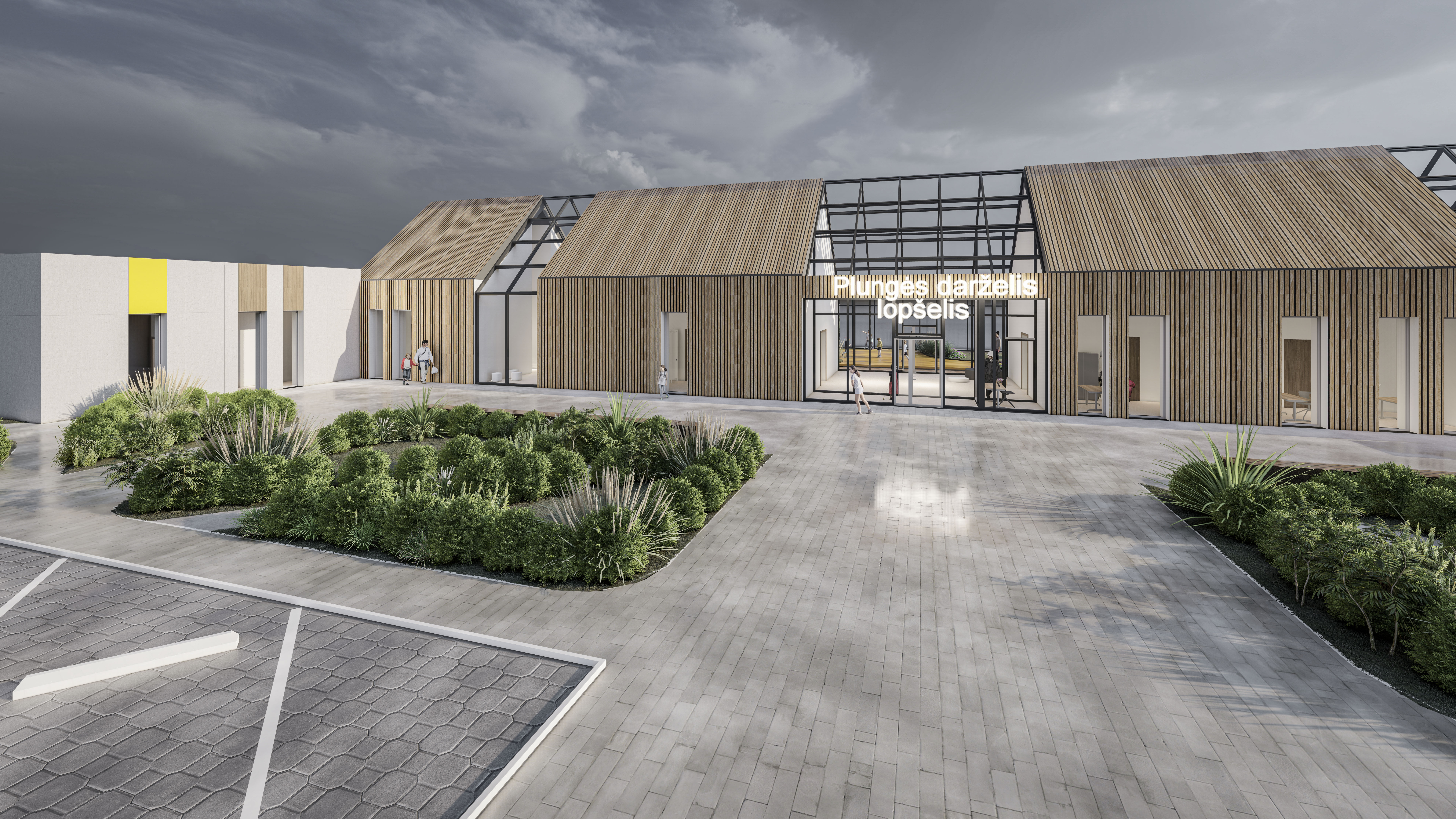 Science building, nursery – kindergarten, Plungė by UAB MASPRO - Architizer