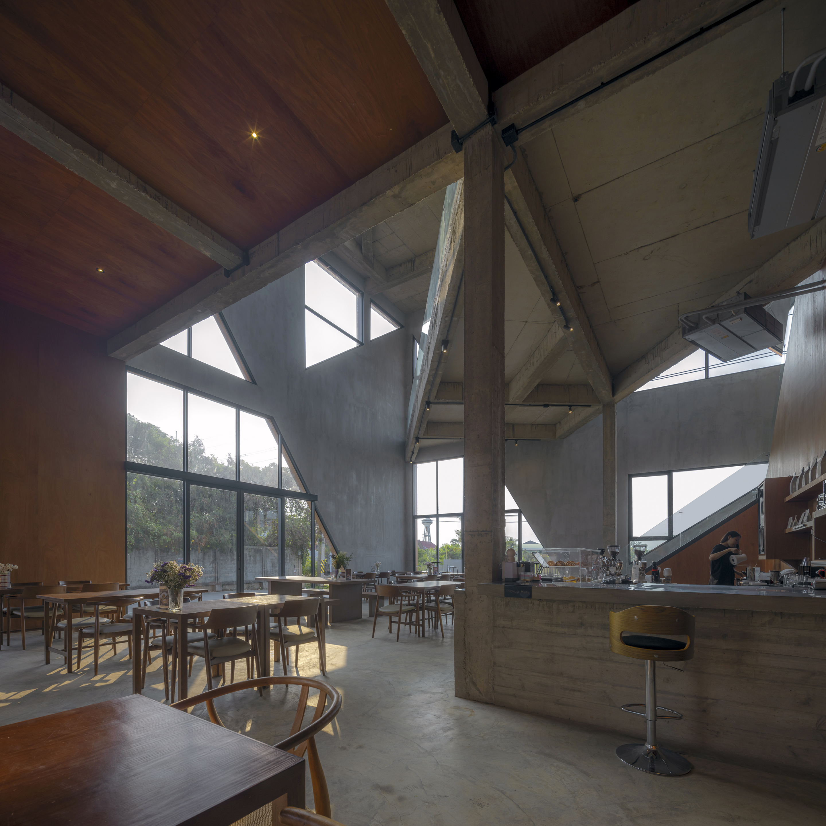 DIFF Coffee Roasters by ASWA (Architectural Studio of Work - Aholic ...