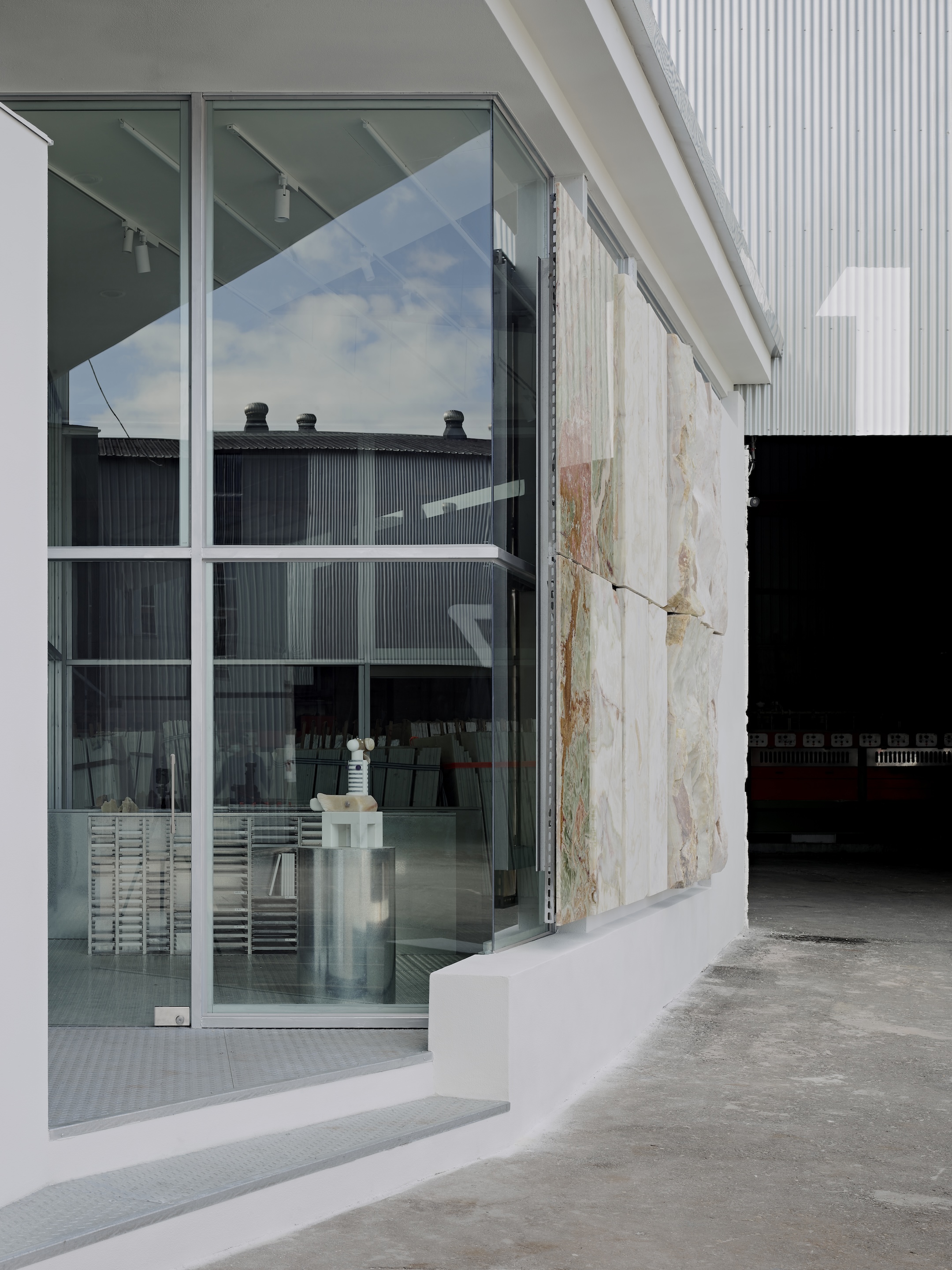 Huang Chi Stone Factory renovation by UMEADOW - Architizer