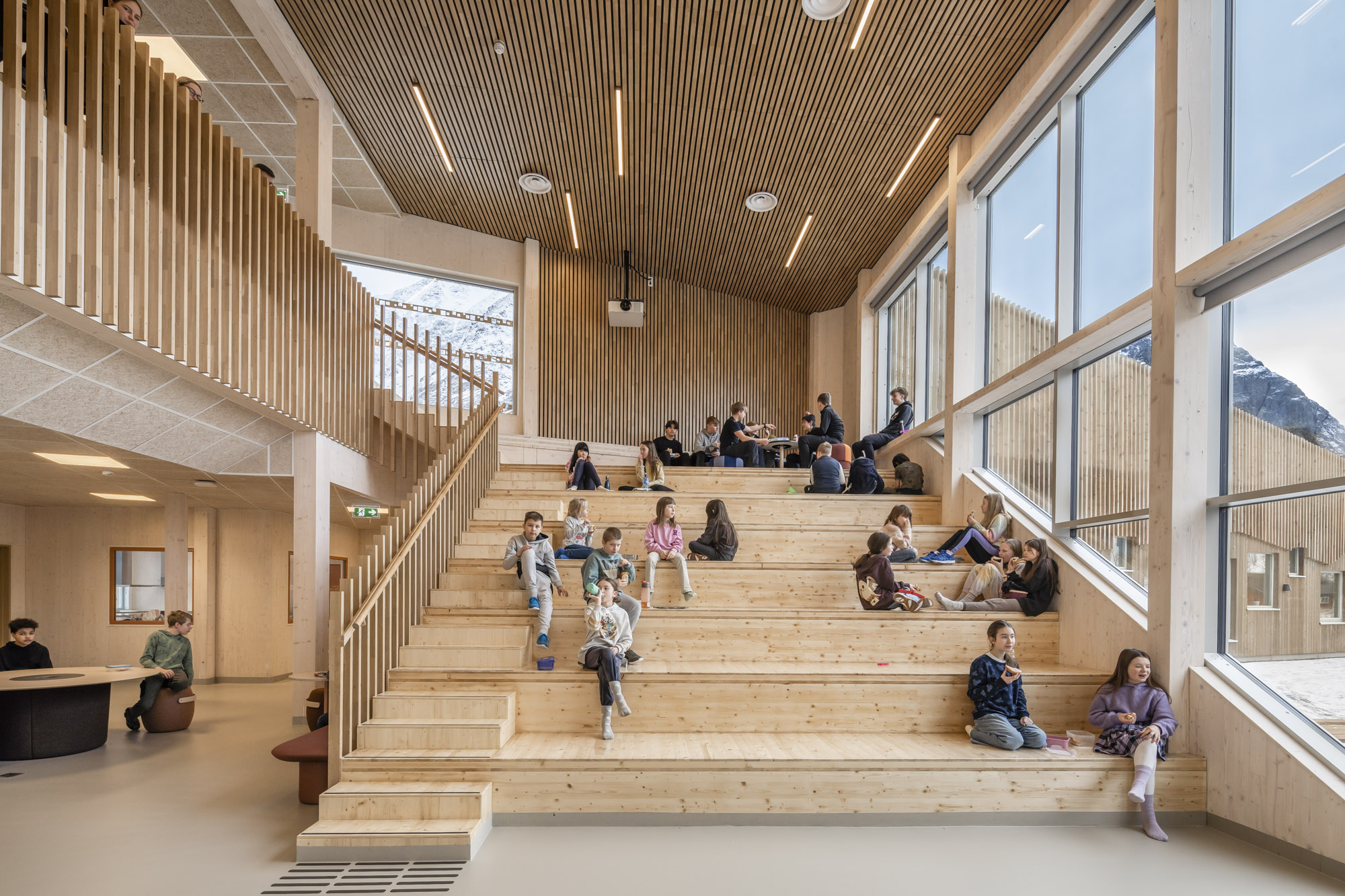 Idea 4153519: Flakstad School by LINK Arkitektur in Ramberg, Norway ...
