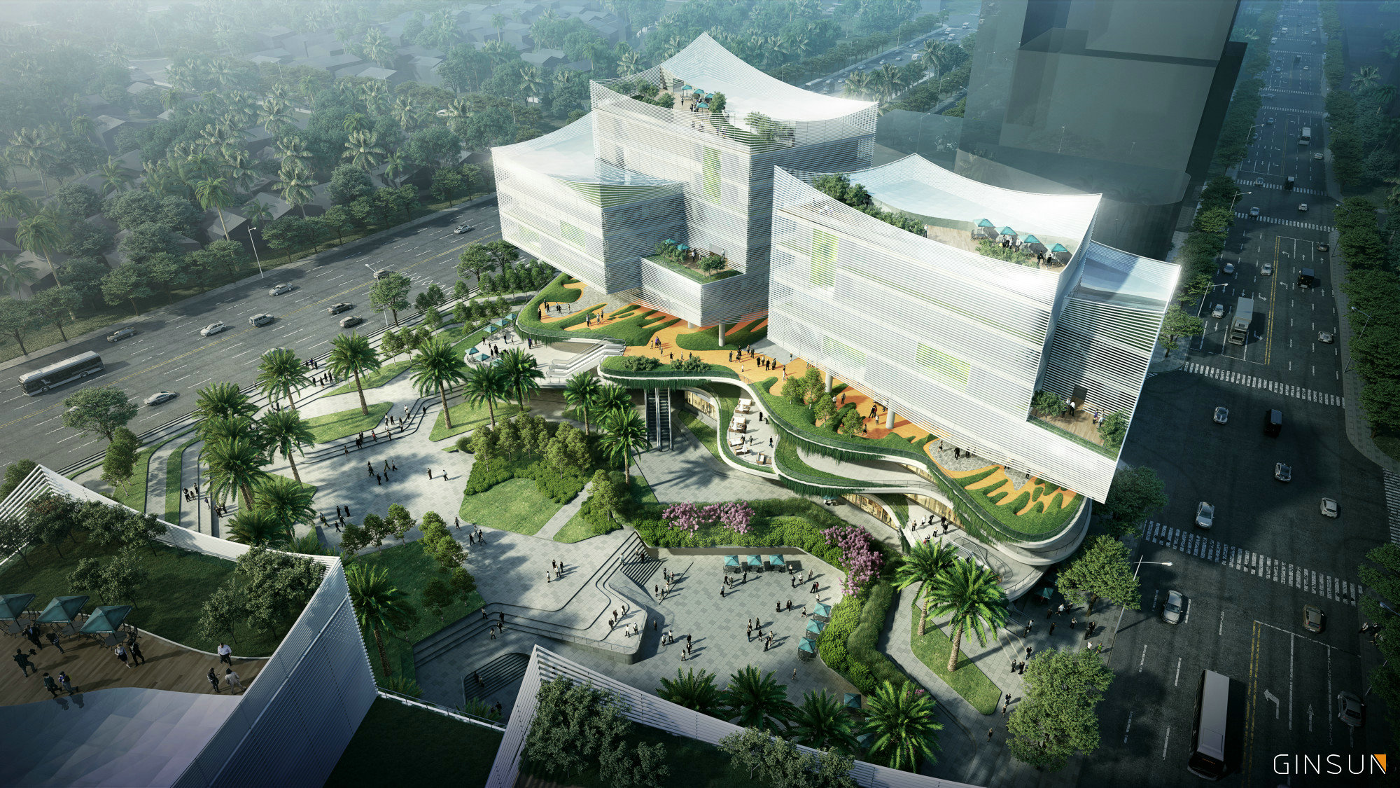 Beijing service center by Ginsun CG - Architizer