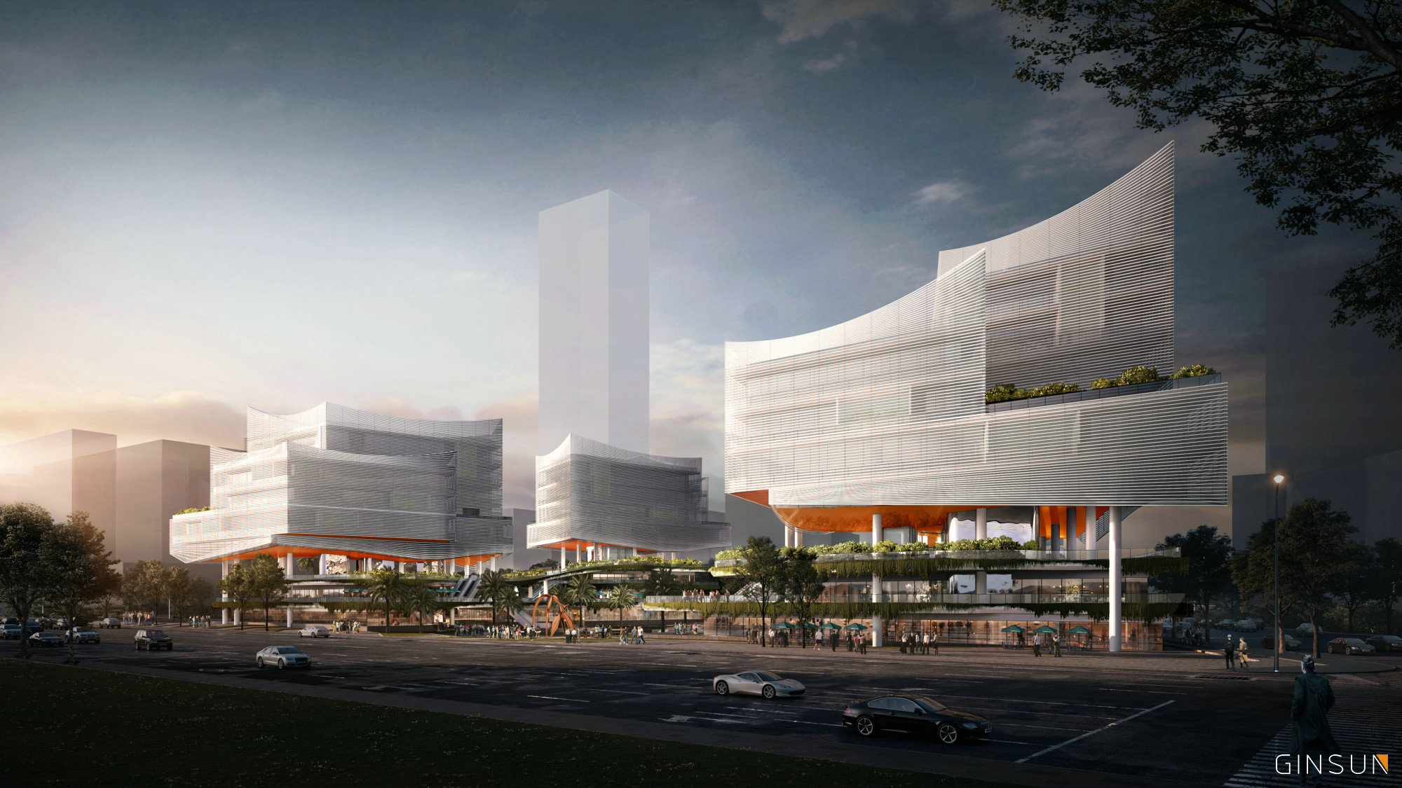 Beijing service center by Ginsun CG - Architizer