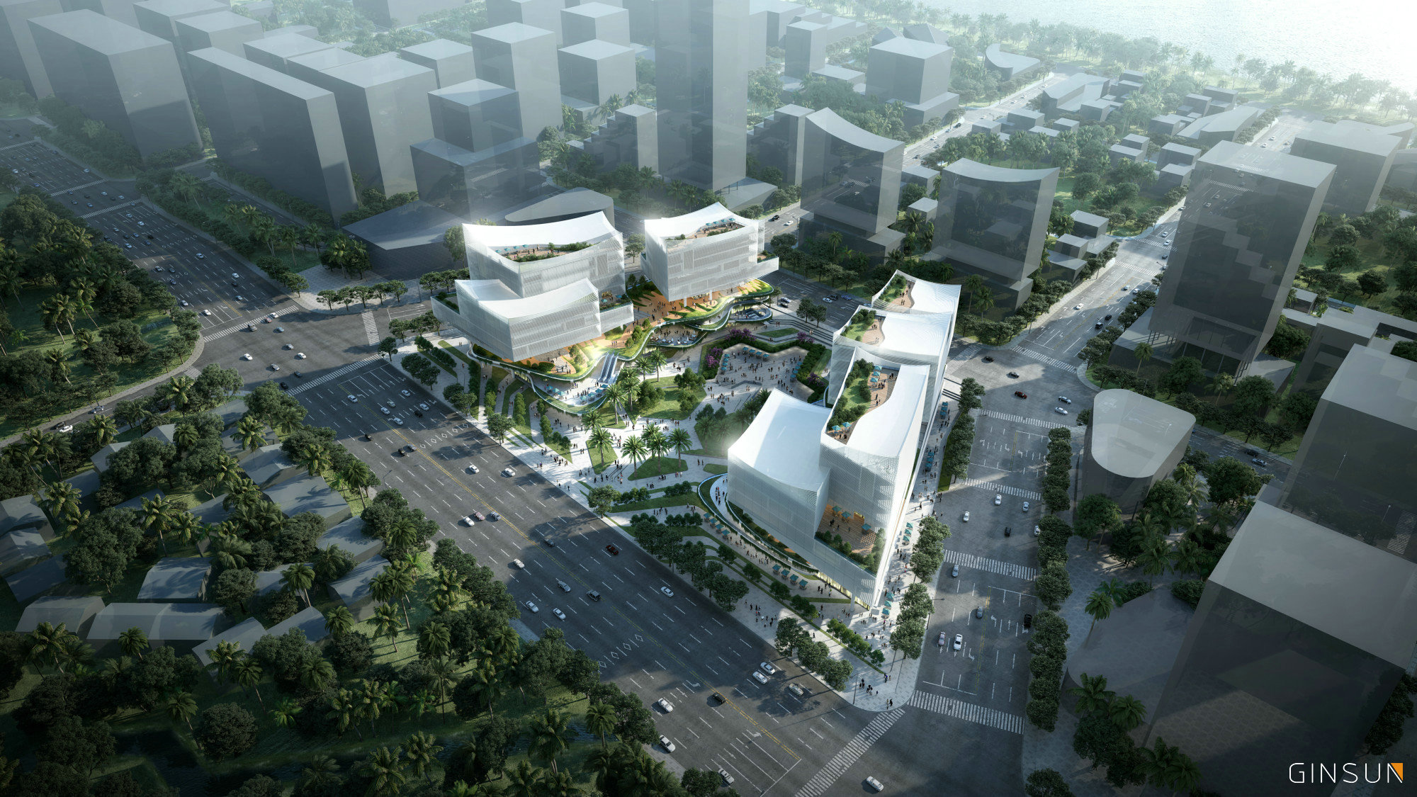 Beijing service center by Ginsun CG - Architizer