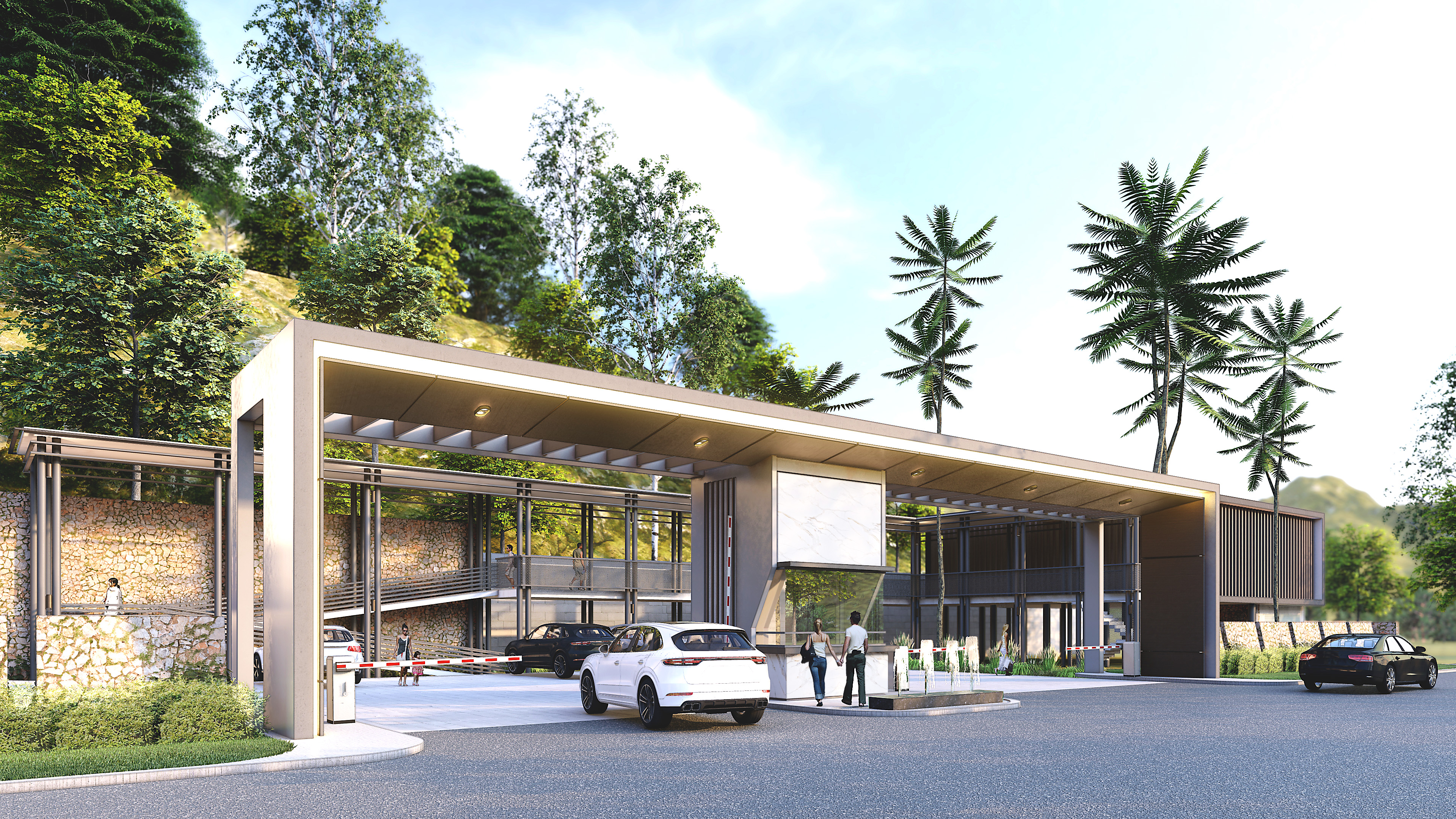 Entrance Statement by OWAstudio - Architizer