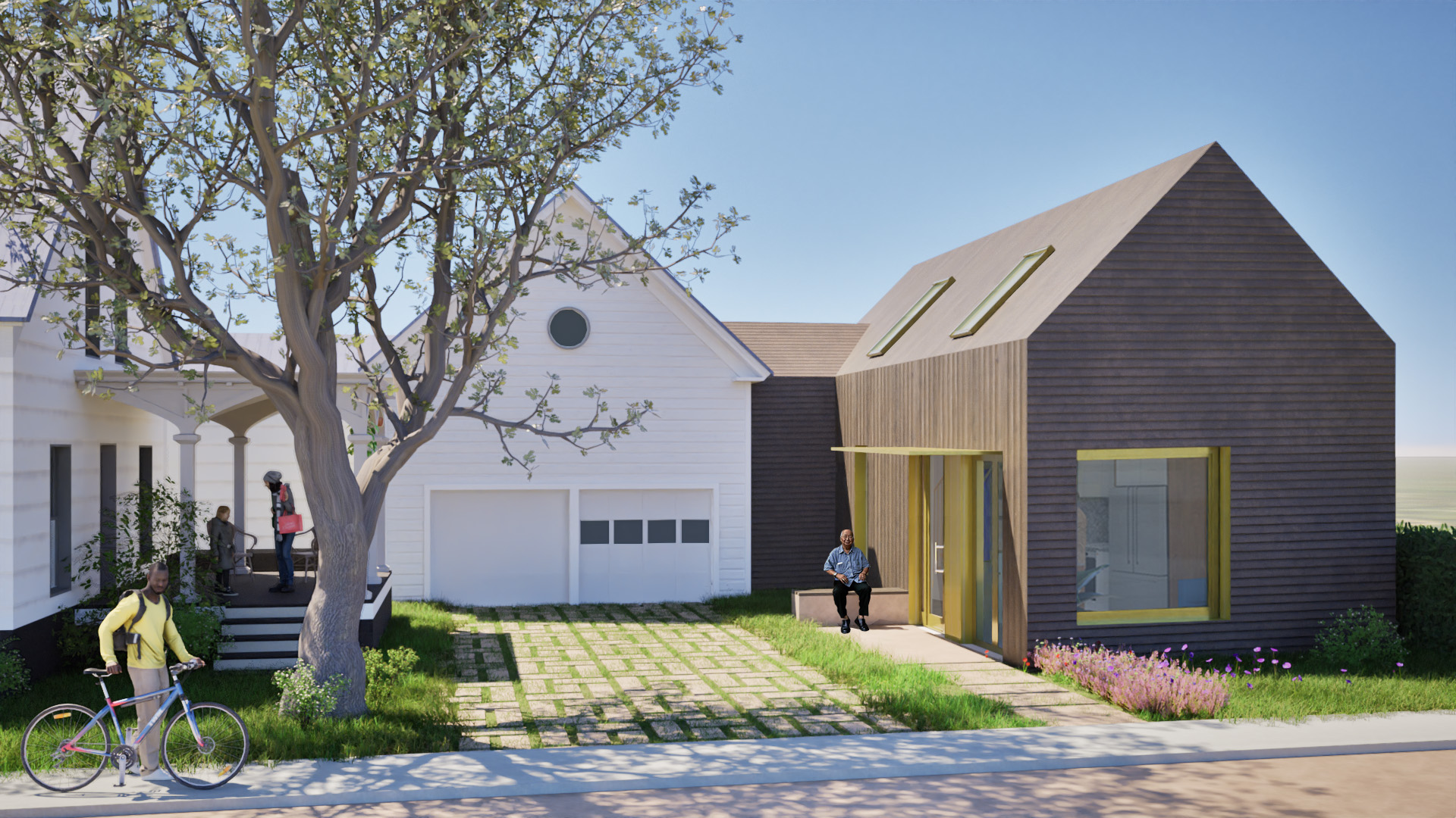 Eco-Cottage ADU: A Net-Zero, Passive House for Pearl and Leo by Leibin ...