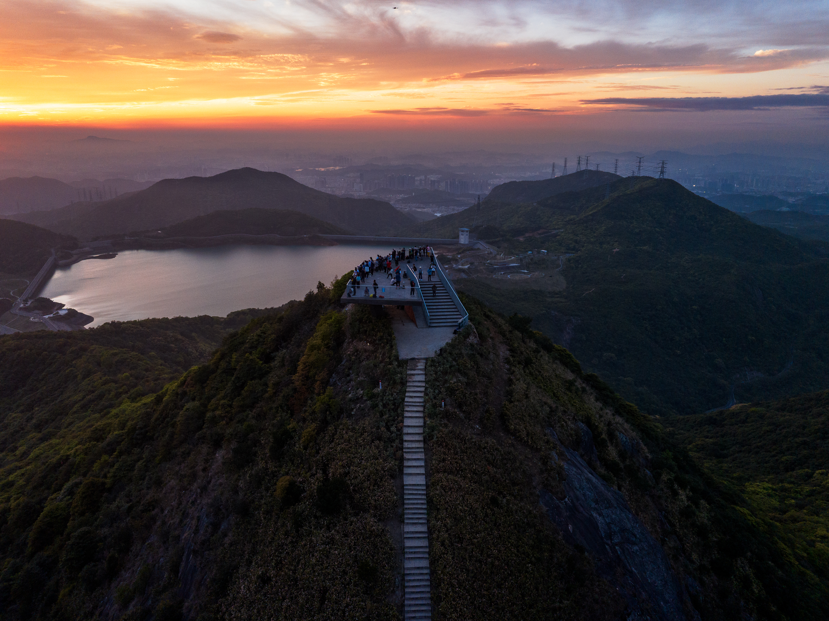 Shenzhen Meishajian Urban Viewing Platform by line+ studio - Architizer