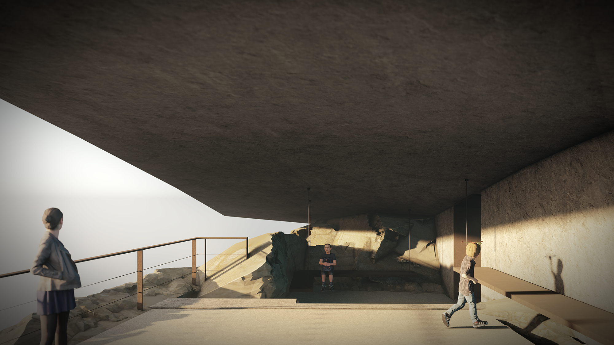 Shenzhen Meishajian Urban Viewing Platform by line+ studio - Architizer