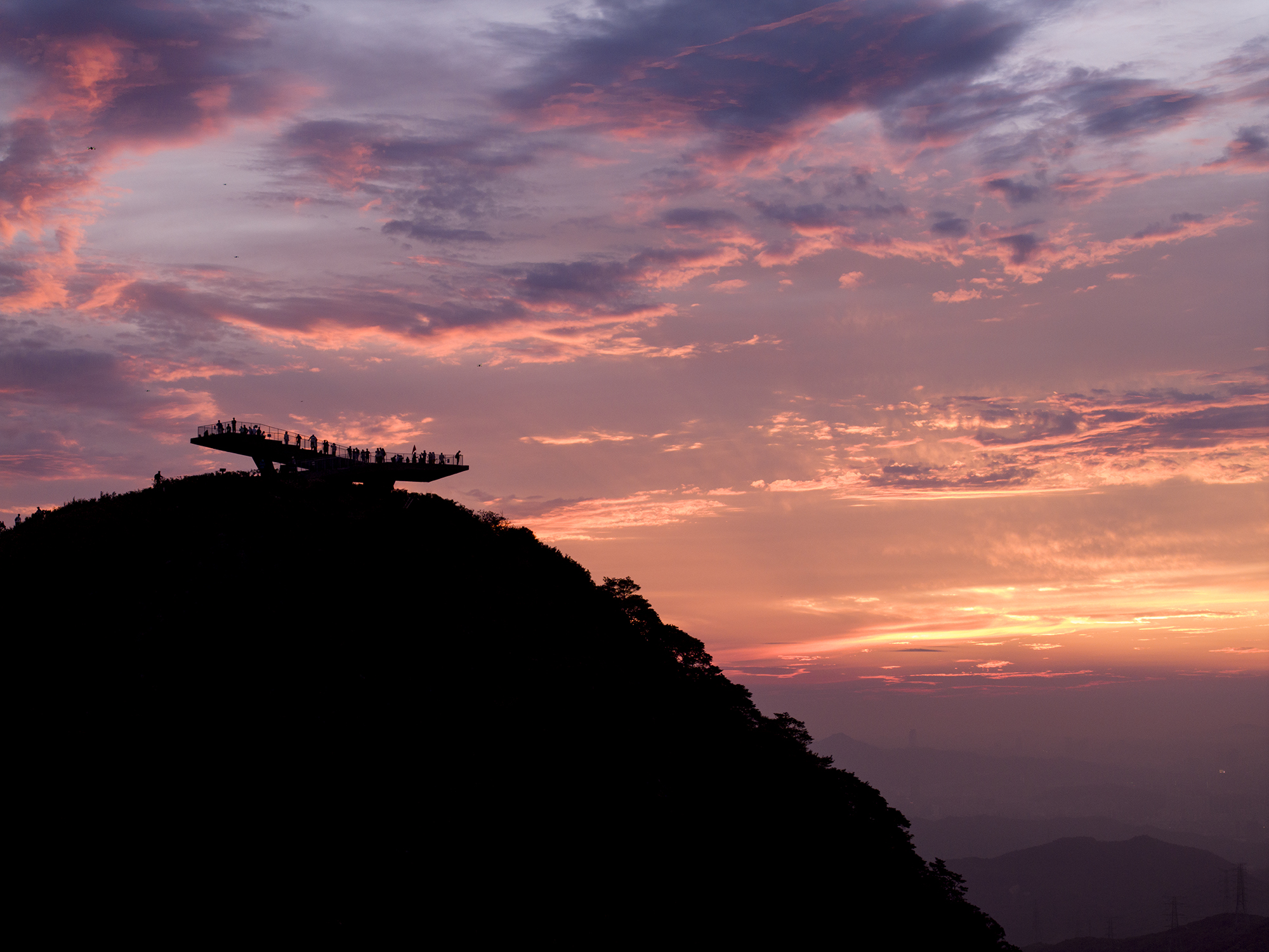 Shenzhen Meishajian Urban Viewing Platform by line+ studio - Architizer