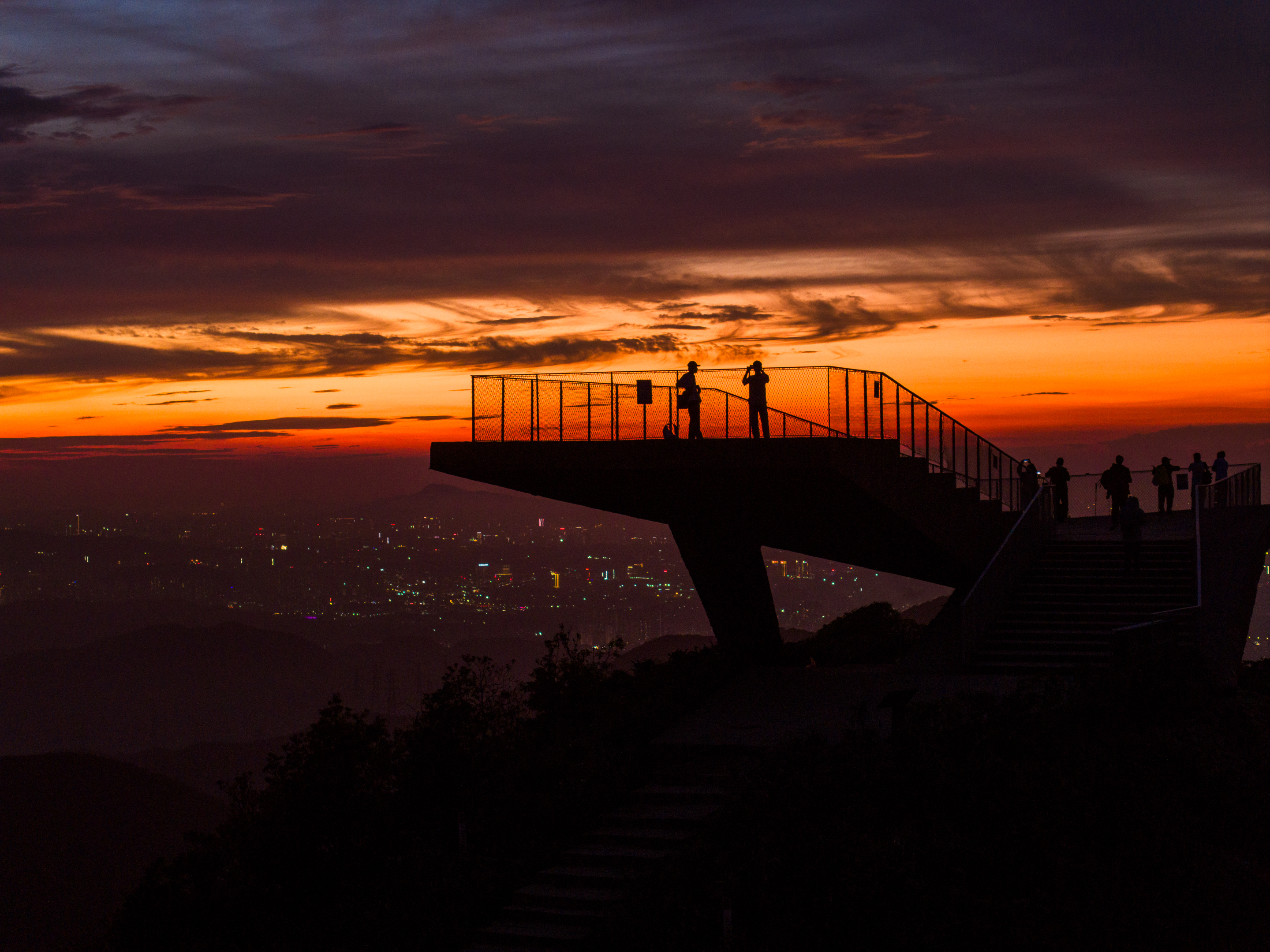 Shenzhen Meishajian Urban Viewing Platform by line+ studio - Architizer