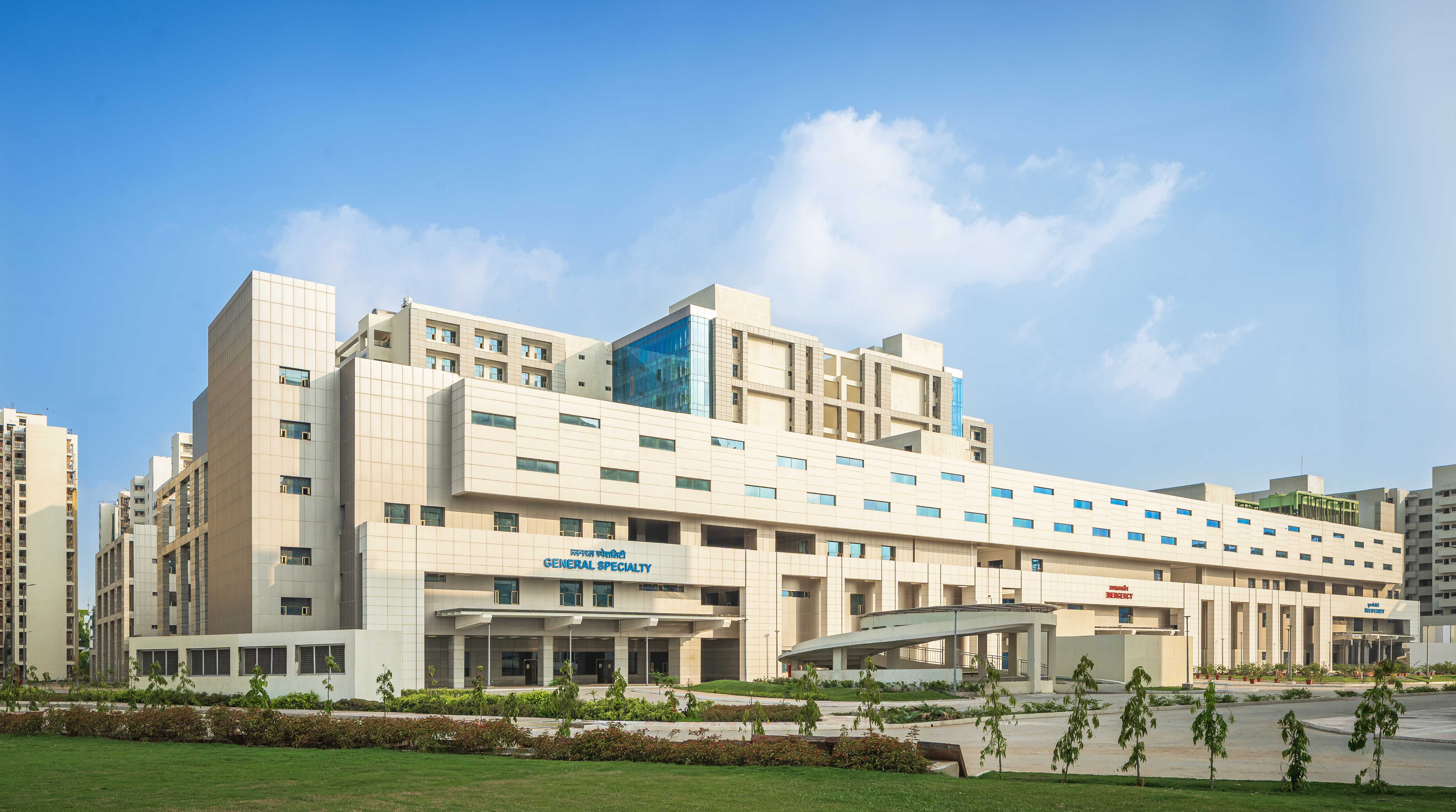 AIIMS-CAPFIMS, New Delhi by Sikka Associates Architects - Architizer