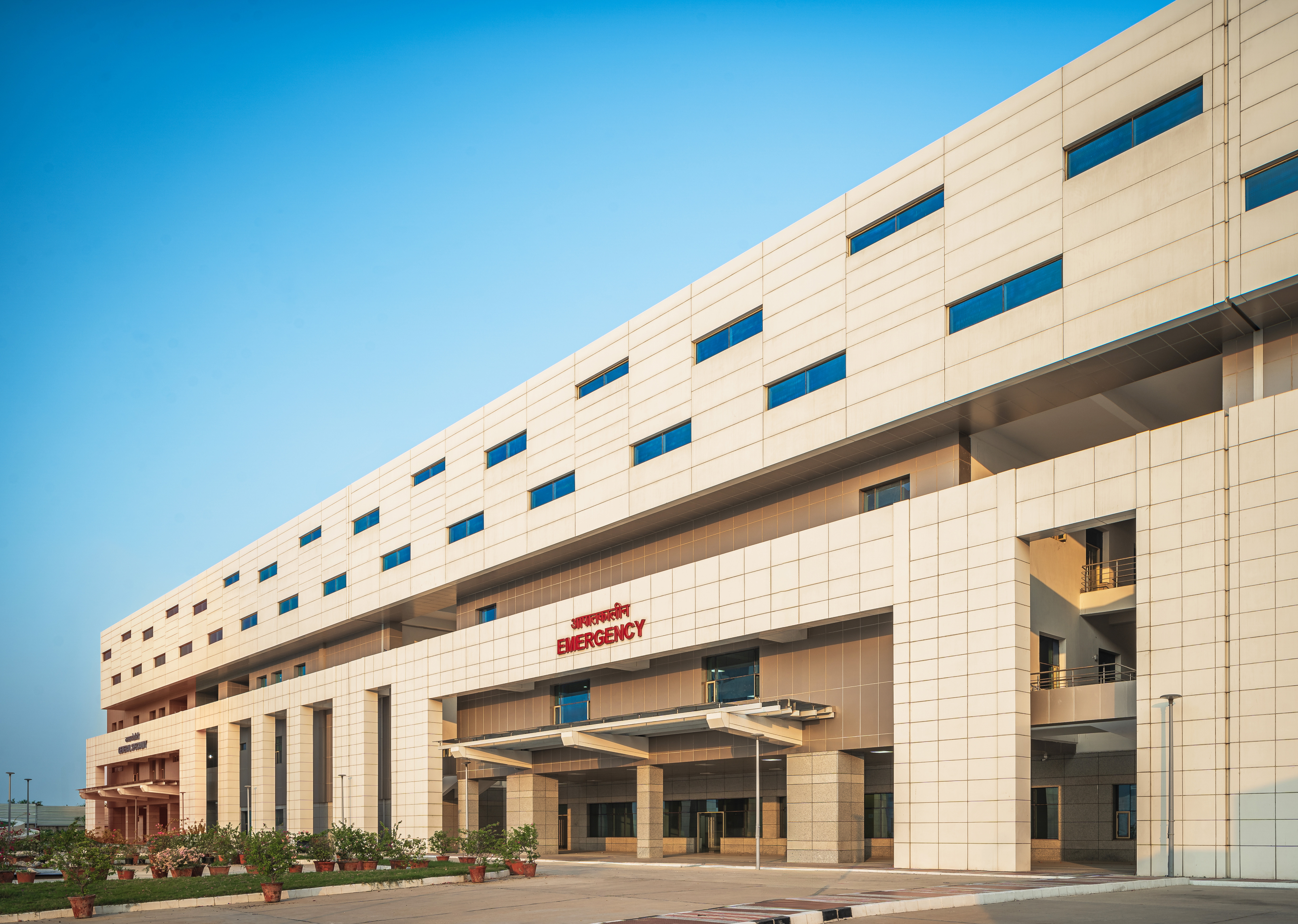 AIIMS-CAPFIMS, New Delhi by Sikka Associates Architects - Architizer