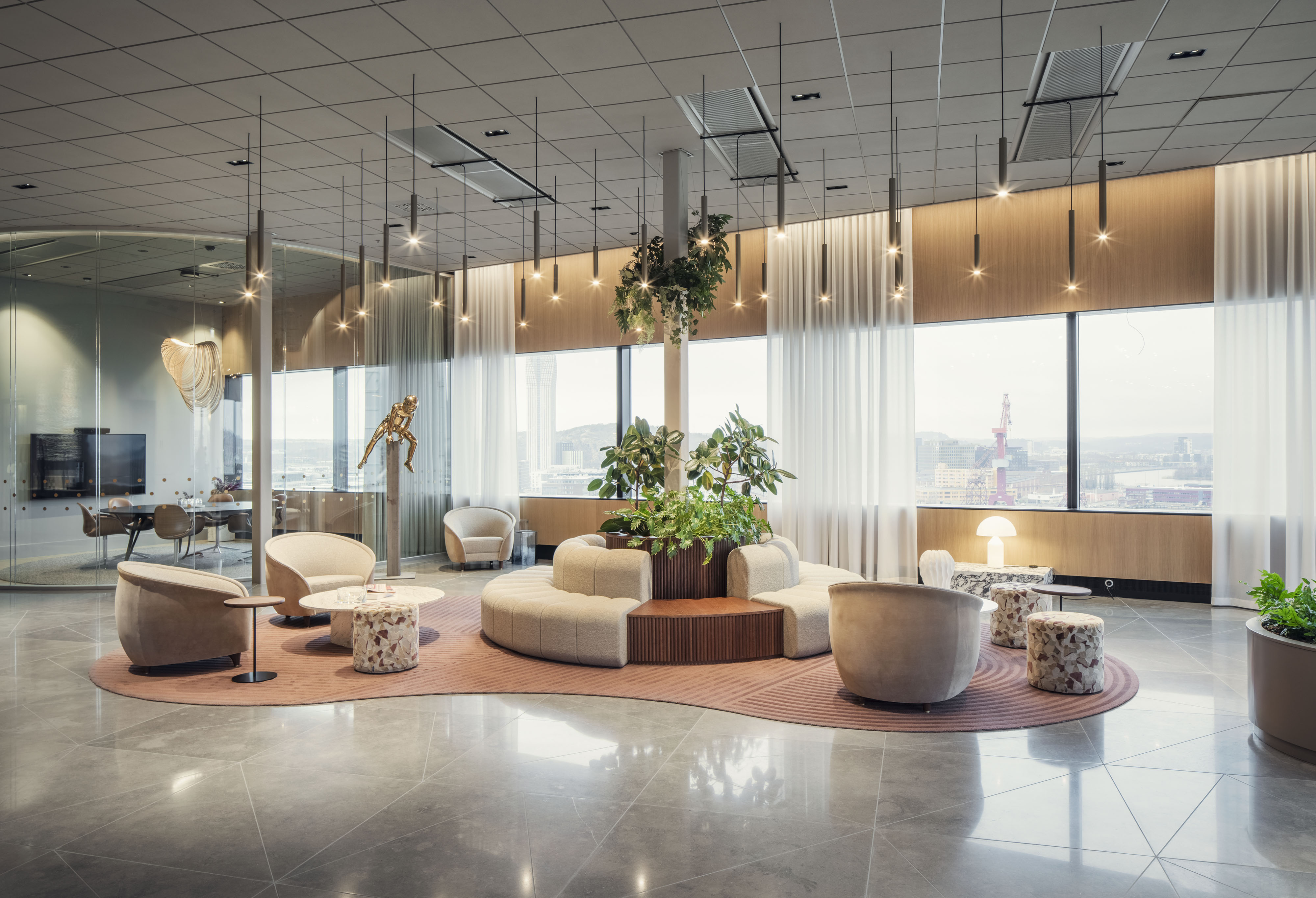 Office in Gothenburg, Interior design project. by Kanozi Arkitekter ...