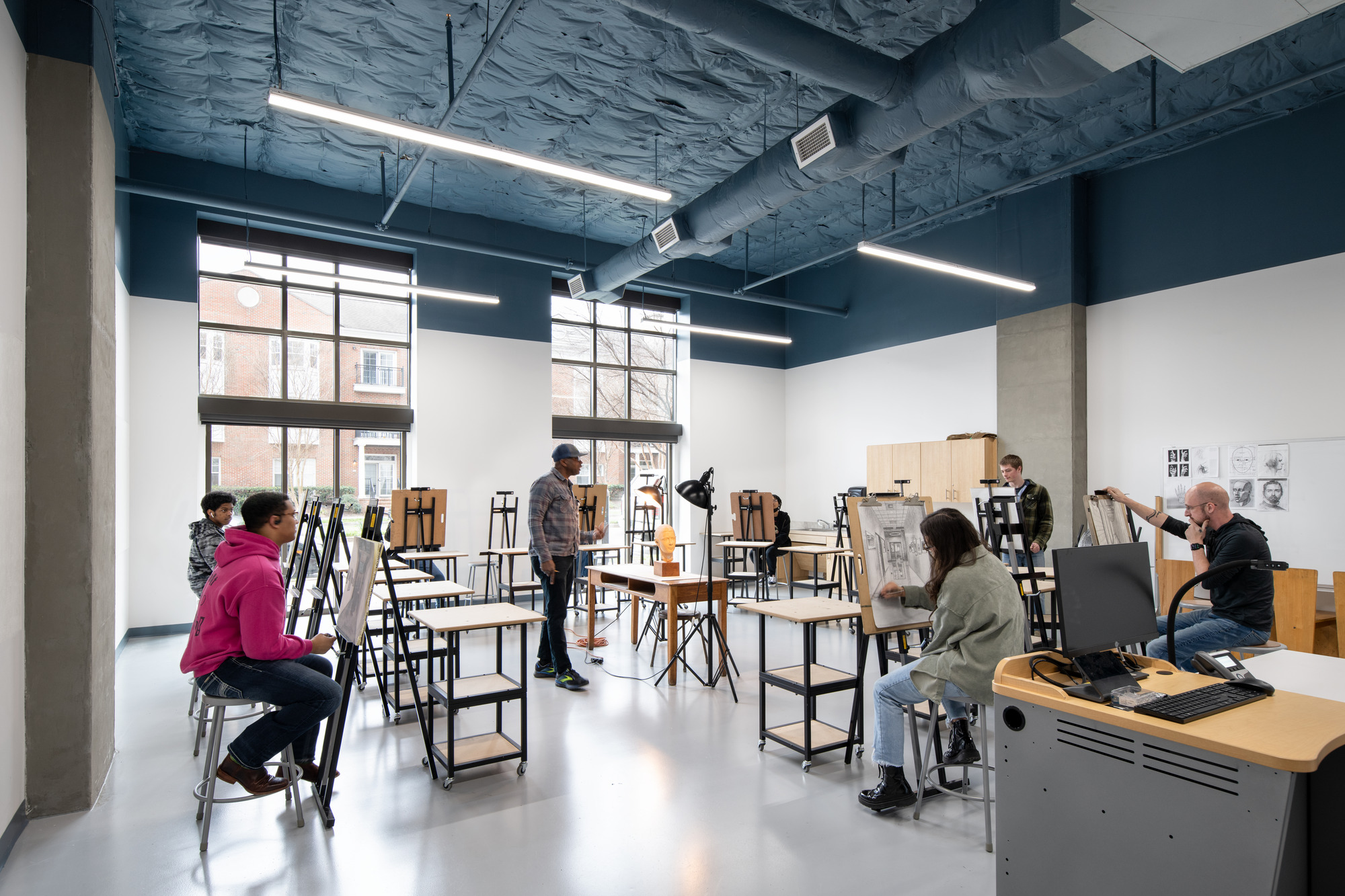 Tidewater Community College Visual Arts and Design Center by Work ...