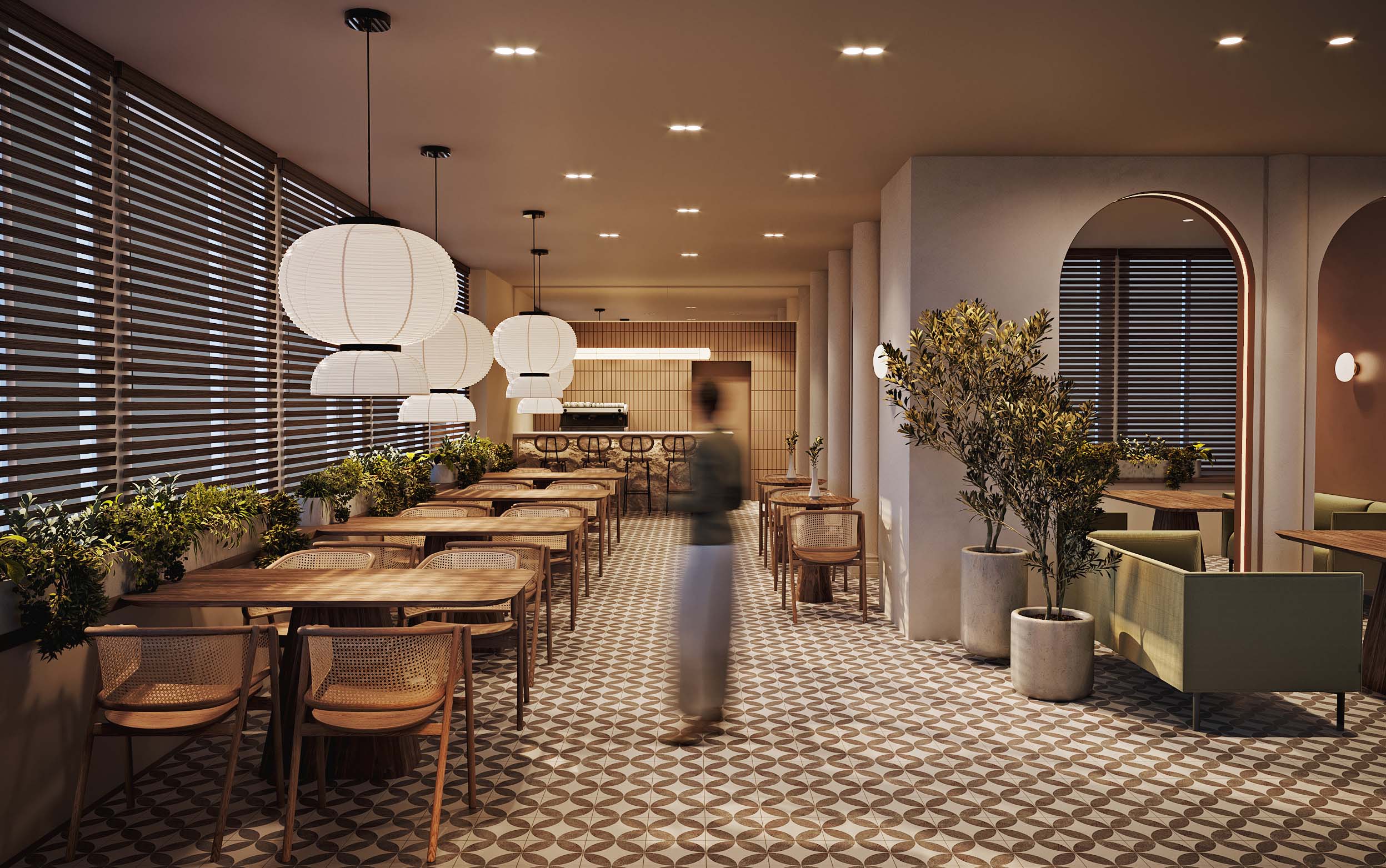 Violet Cafe by Asadov Architectural Studio - Architizer