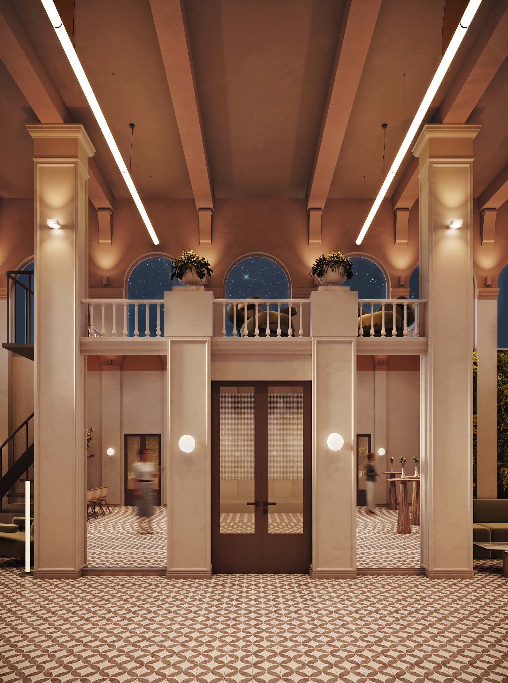 Violet Cafe by Asadov Architectural Studio - Architizer