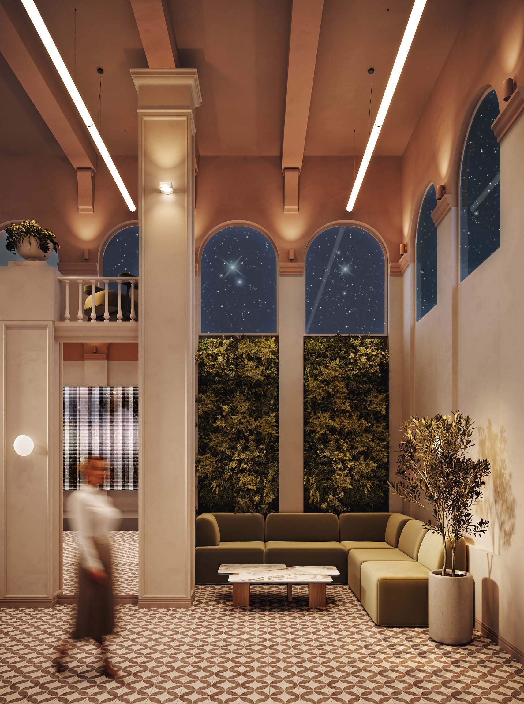 Violet Cafe by Asadov Architectural Studio - Architizer