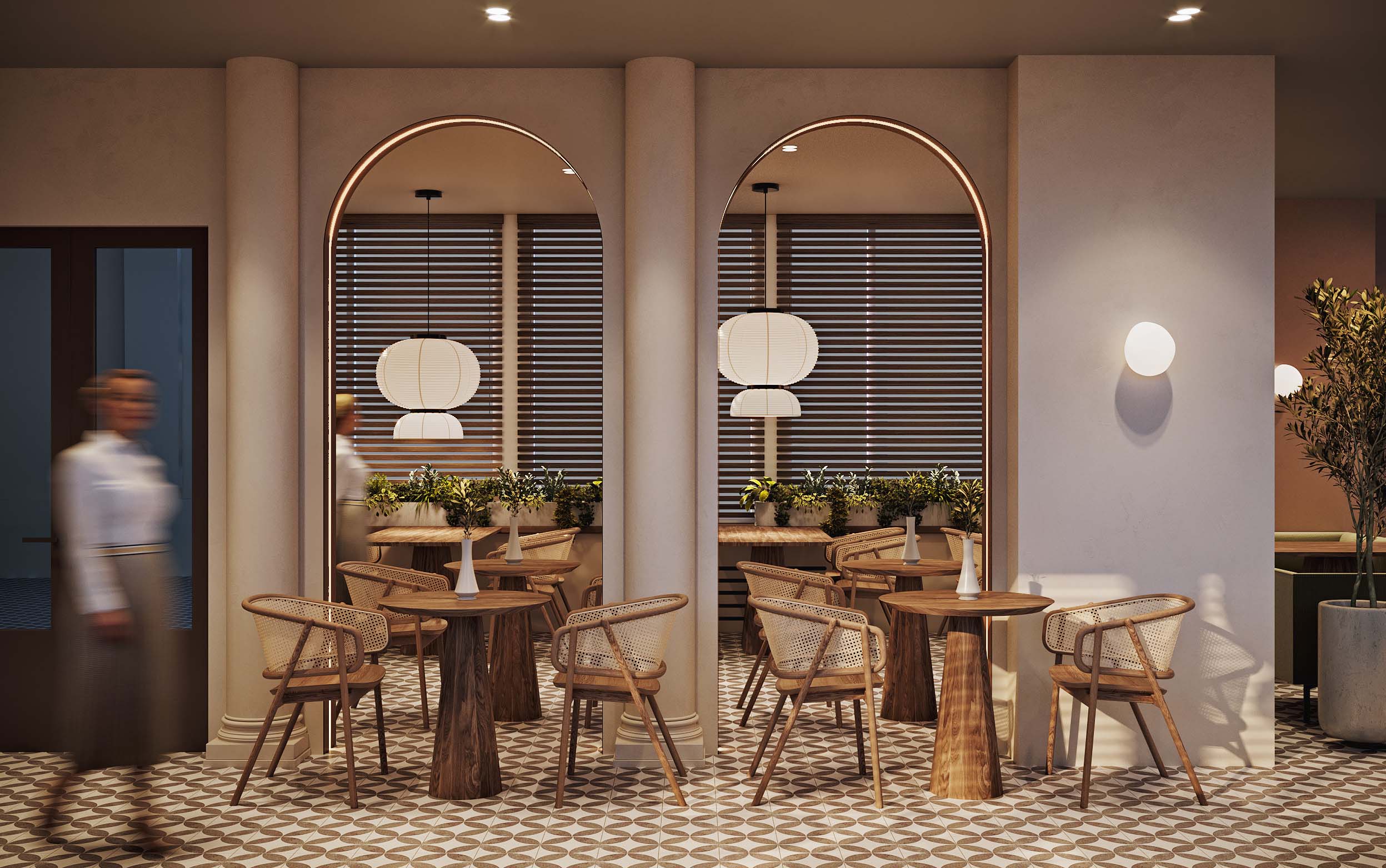 Violet Cafe by Asadov Architectural Studio - Architizer