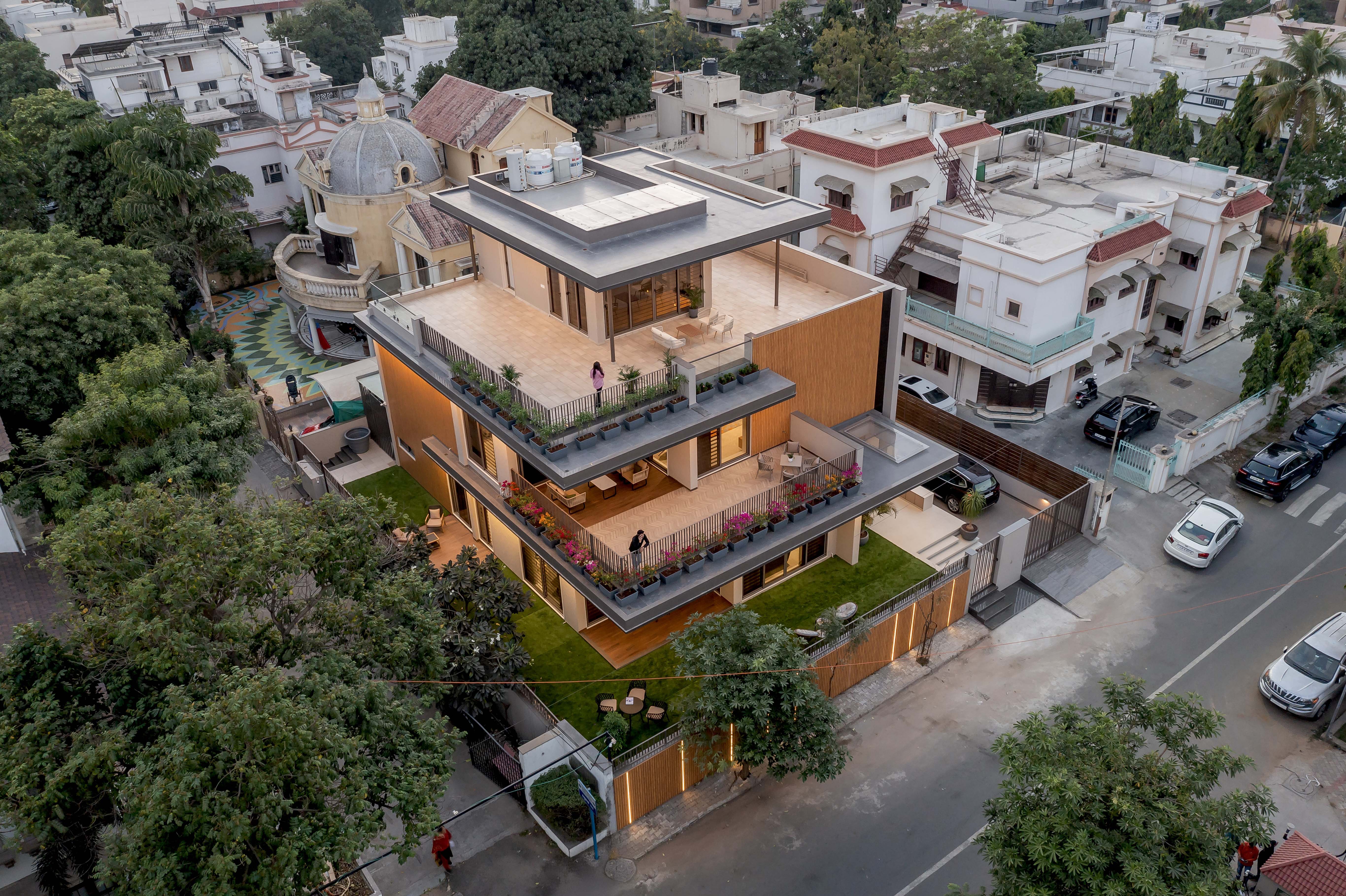 NRI Bungalow at Thaltej by Prashant Parmar Architect | Shayona ...