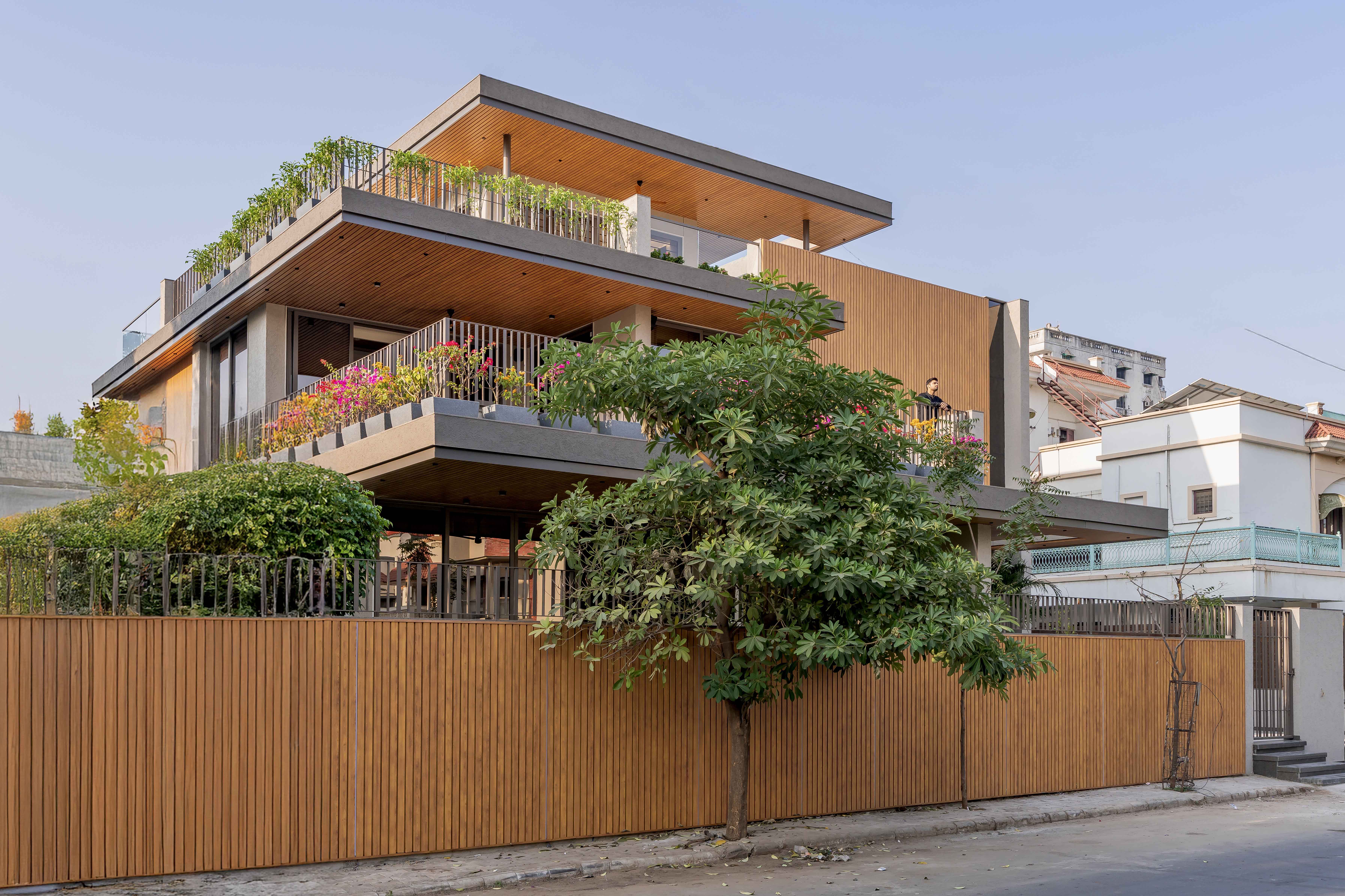 NRI Bungalow at Thaltej by Prashant Parmar Architect | Shayona ...