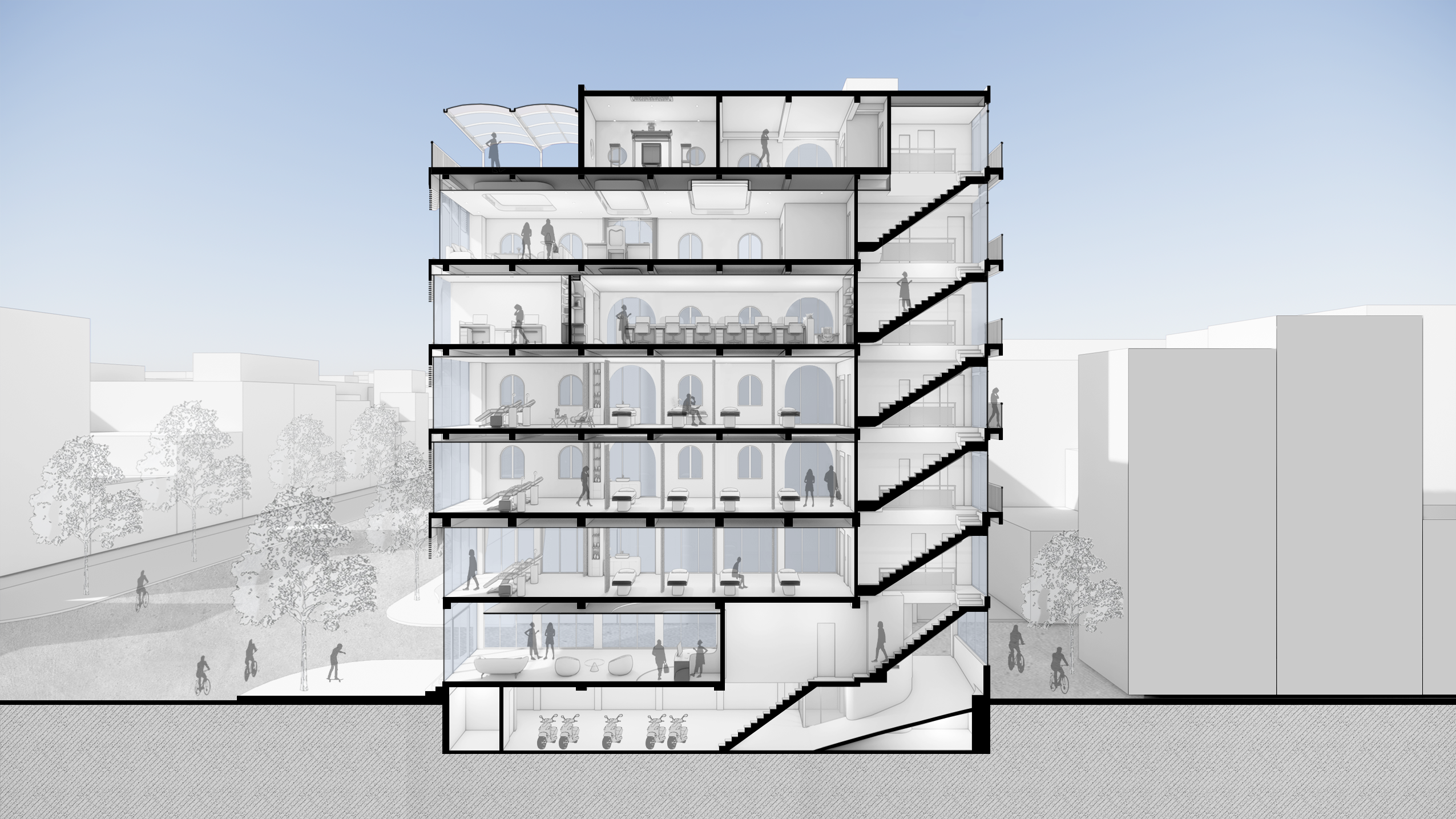 Quang Minh Spa & Office by XMArchitect - Architizer