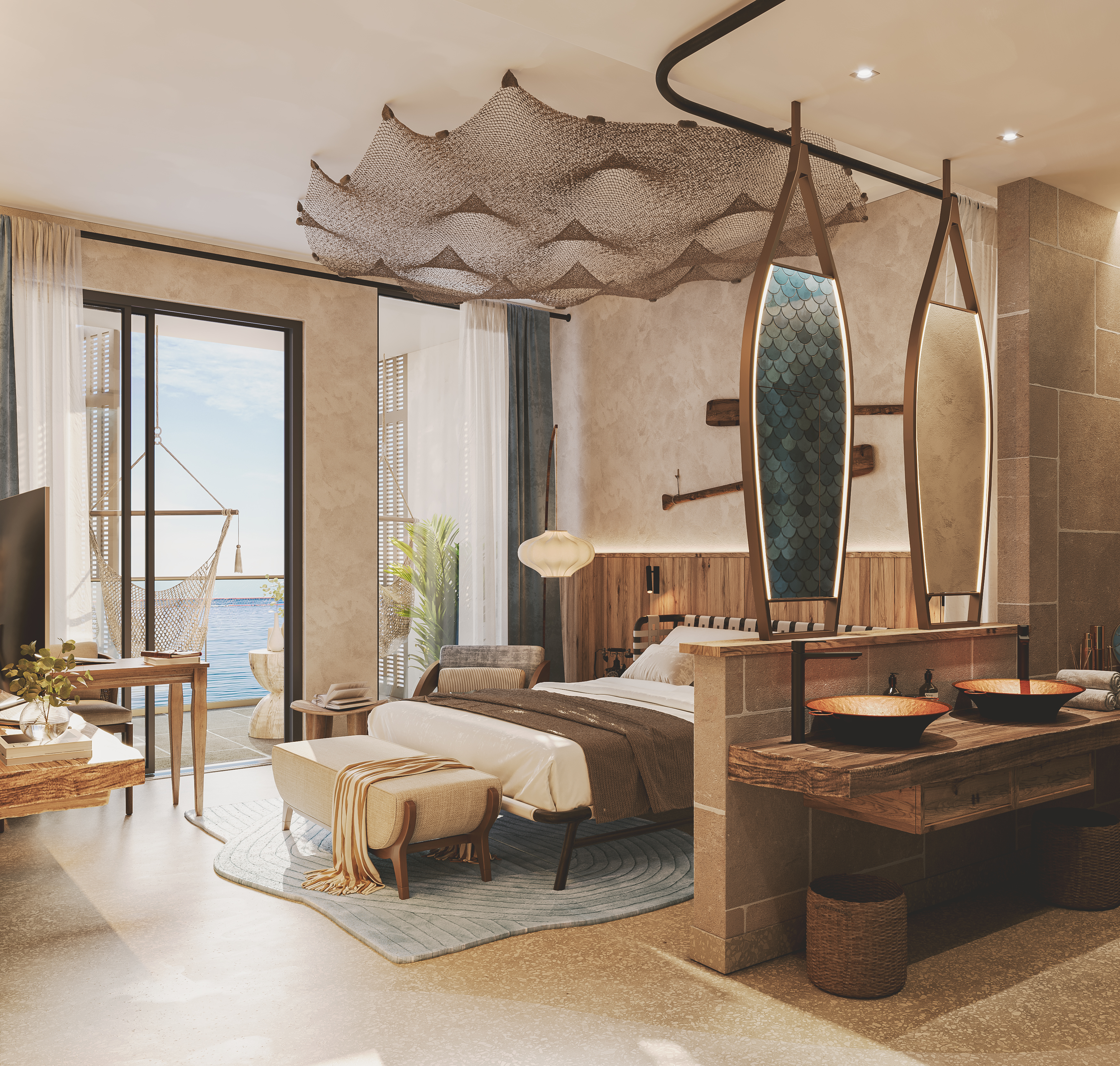 Lifestyle Hotel Interior Design Yanbu, KSA by SPECTRUM - Architizer