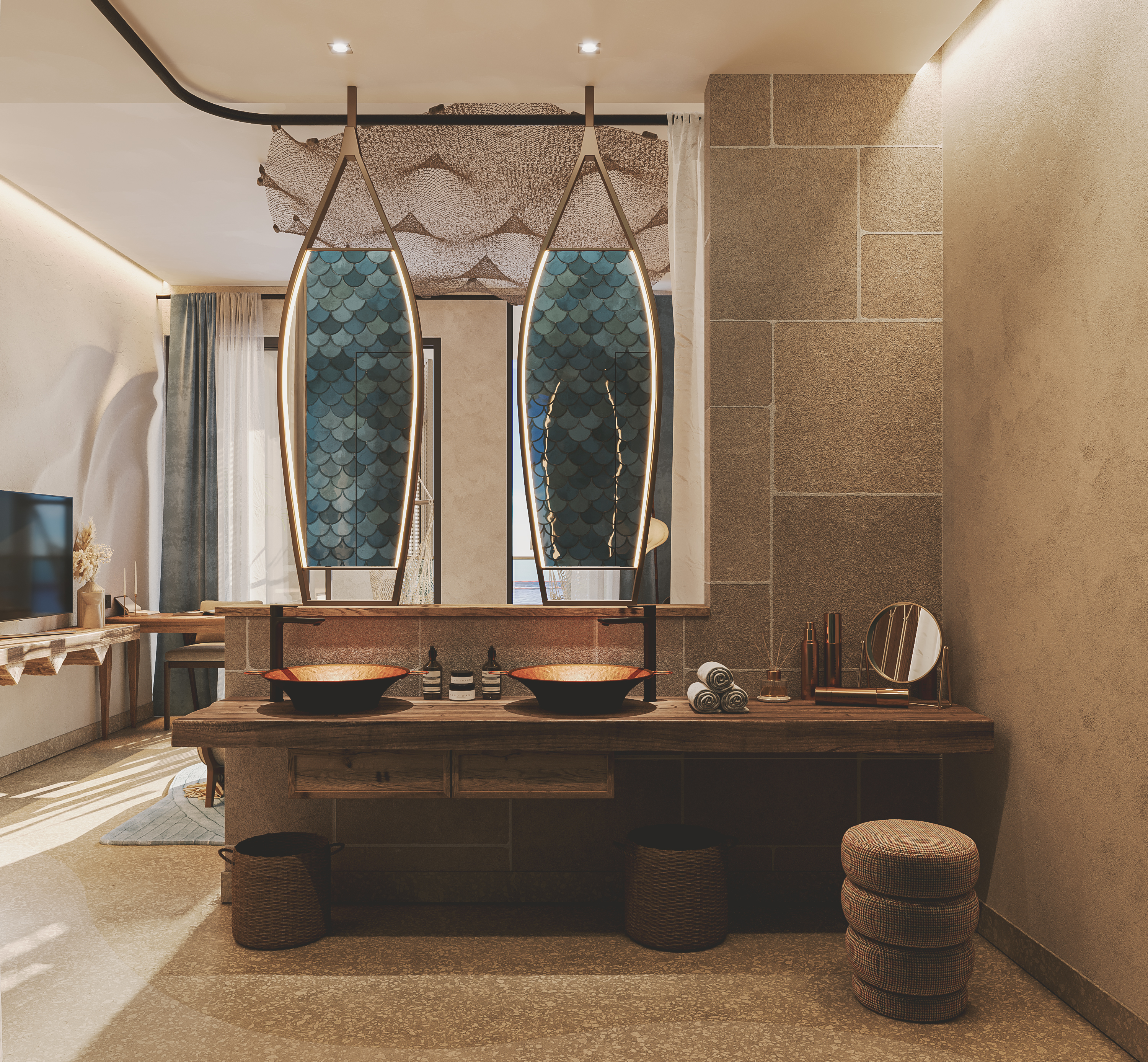 Lifestyle Hotel Interior Design Yanbu, KSA by SPECTRUM - Architizer