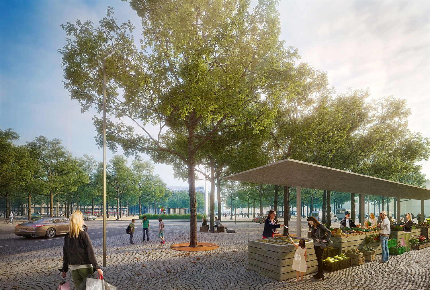Victory square revitalization by Pavel Hnilička Architects+Planners ...