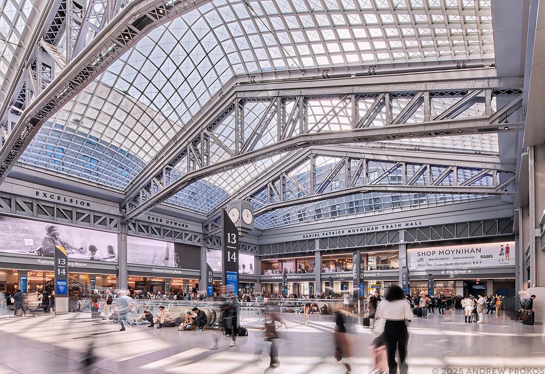 Moynihan Train Hall Transformation by Andrew Prokos Architectural ...
