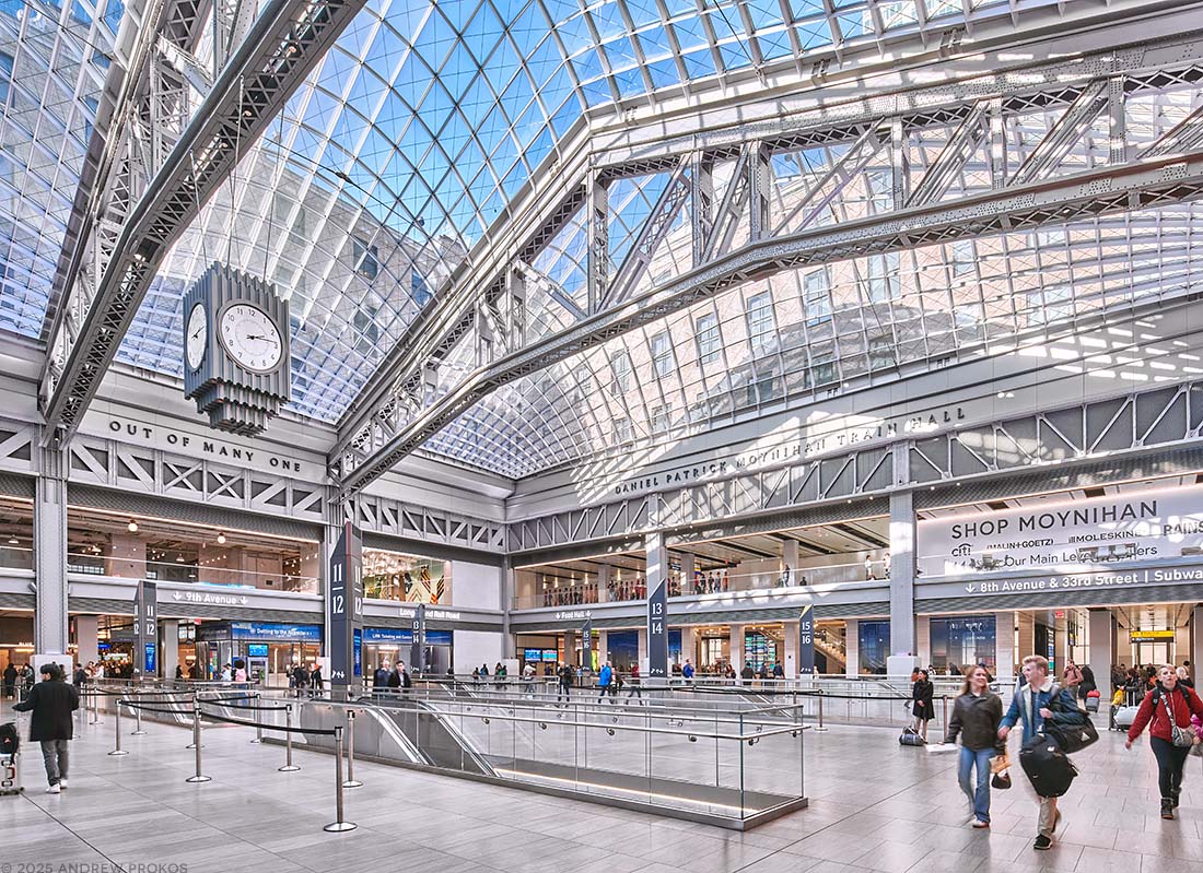 Moynihan Train Hall Transformation by Andrew Prokos Architectural ...