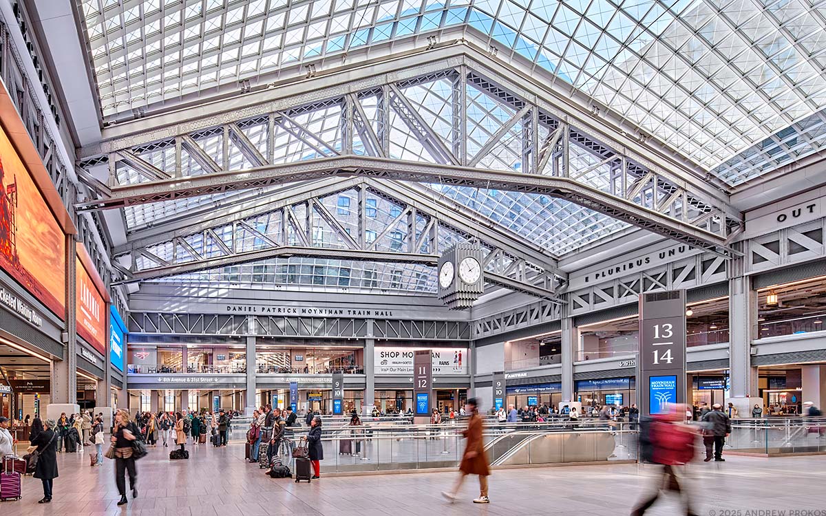 Moynihan Train Hall Transformation by Andrew Prokos Architectural ...