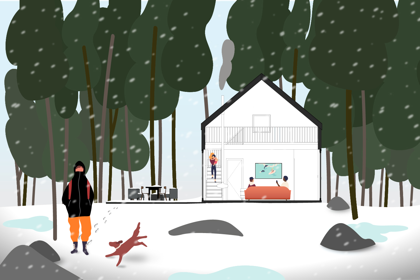 Forest Escape by HUTS - Architizer