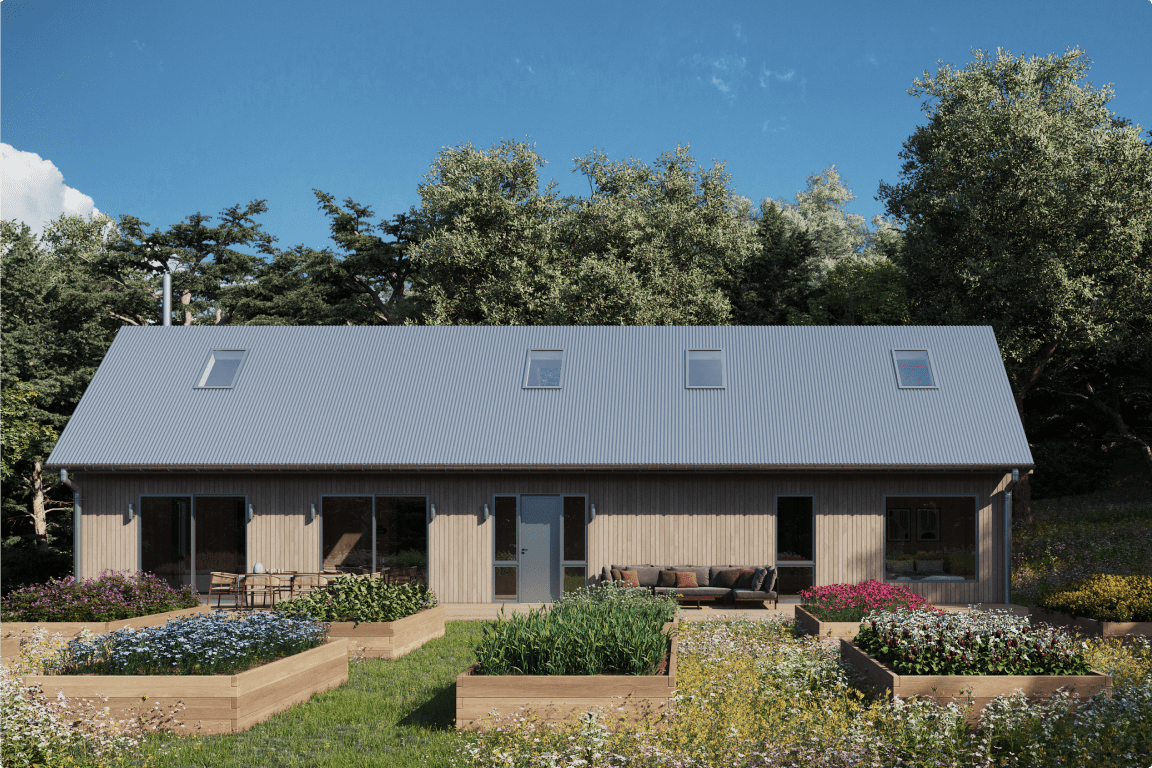 Rustic Meadow House by HUTS - Architizer