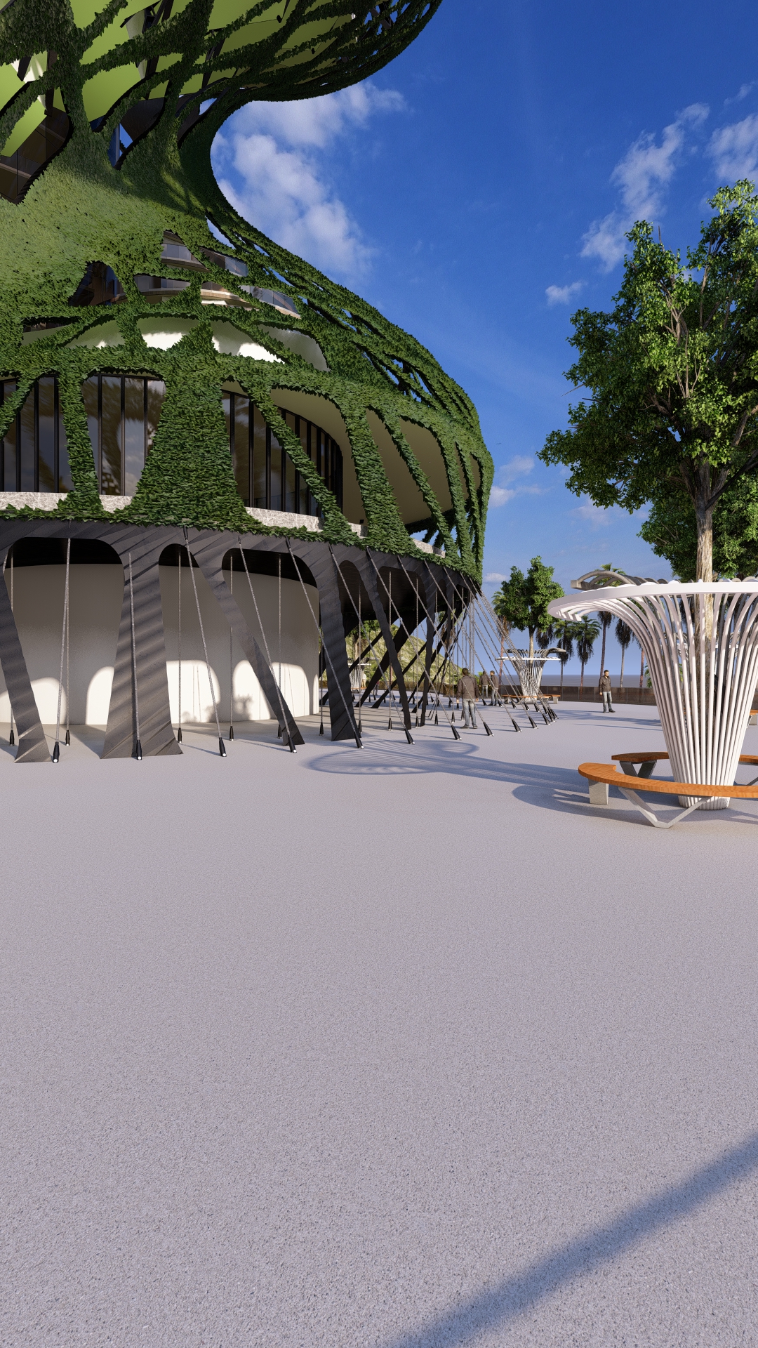 Apiary Tower by design and render 3d architects - Architizer