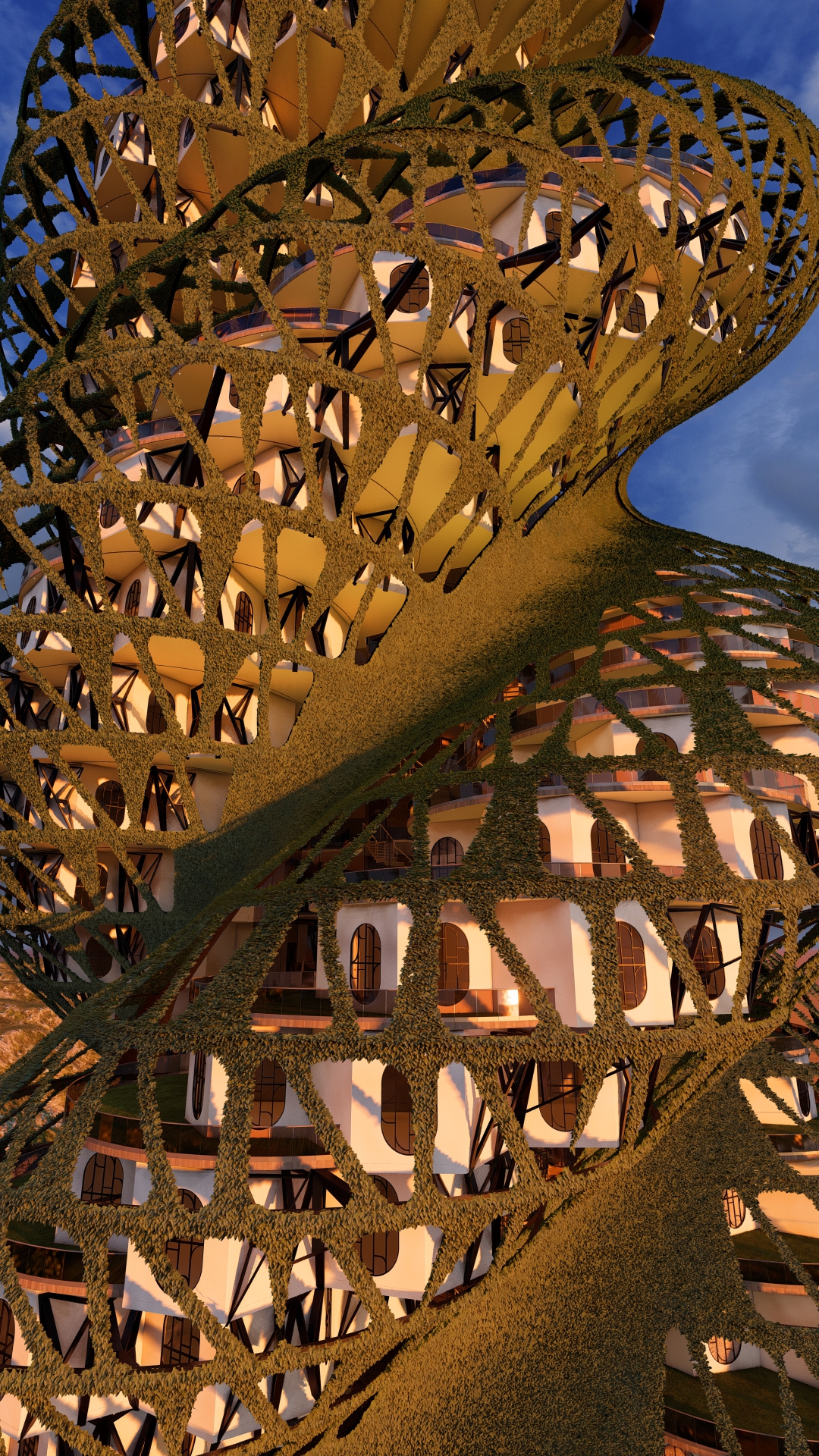 Apiary Tower by design and render 3d architects - Architizer