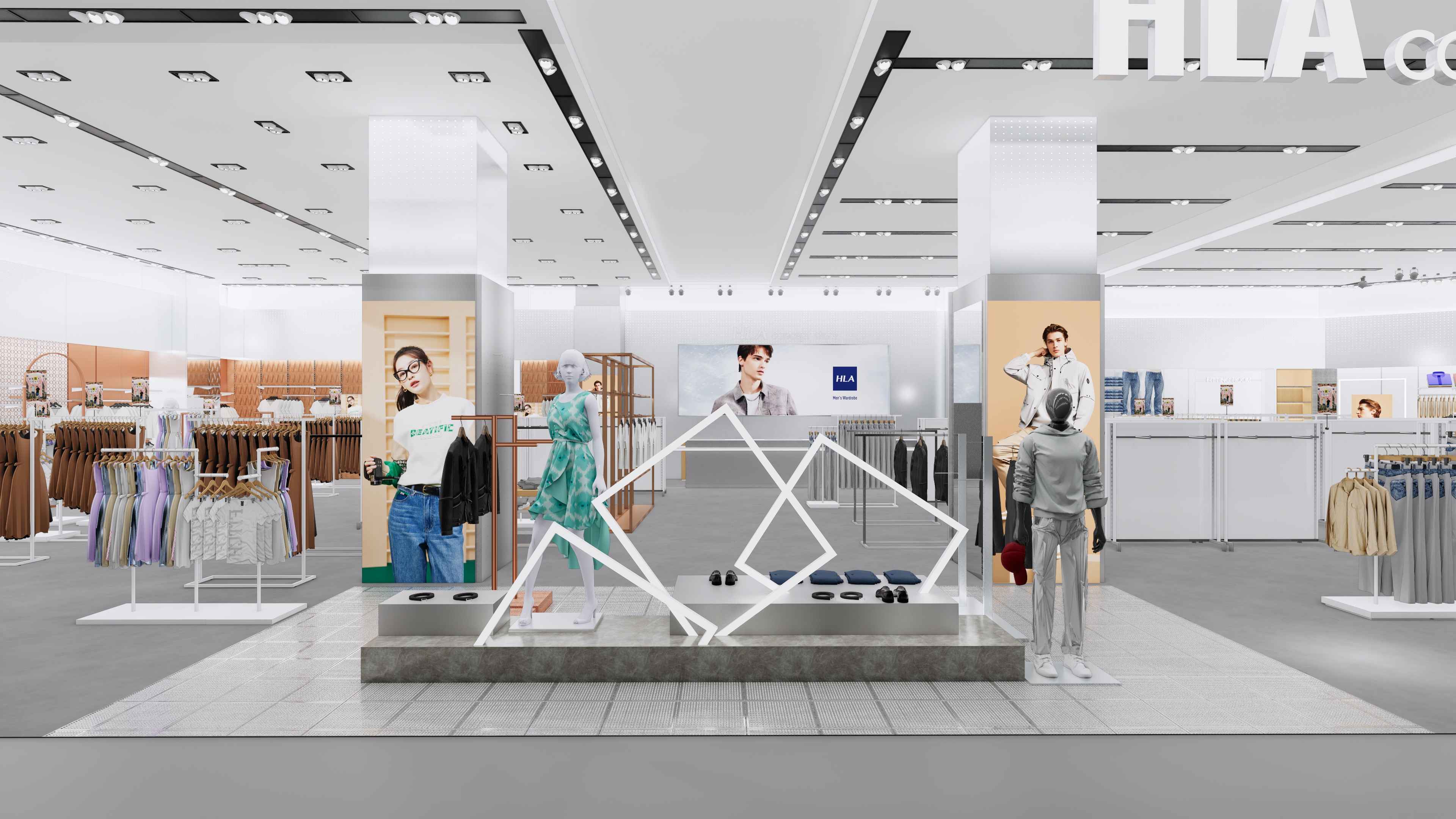 Store Design HLA by 5 Star Plus Retail Design GmbH - Architizer
