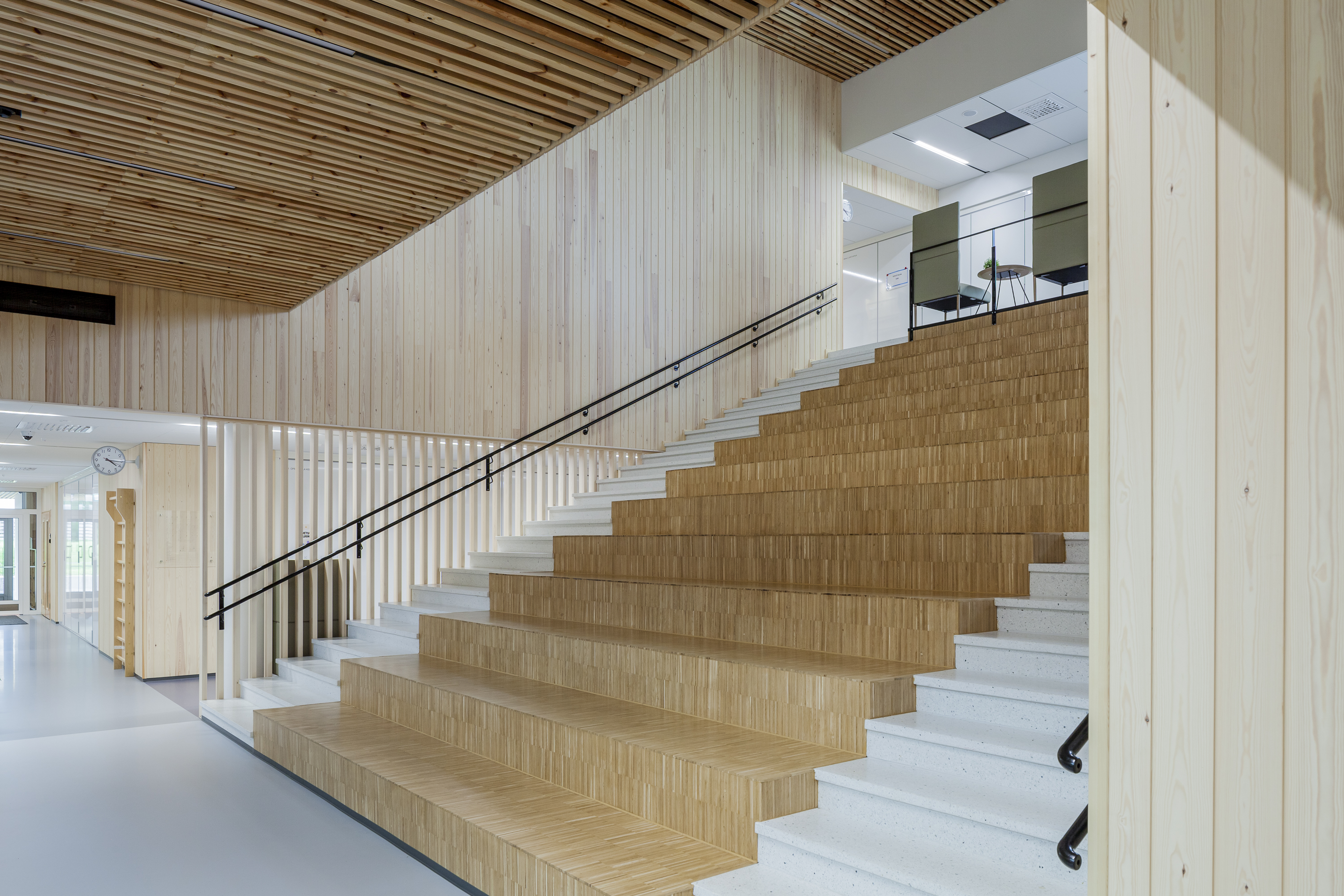 Kortepohja school, kindergarten and library by alt Architects - Architizer