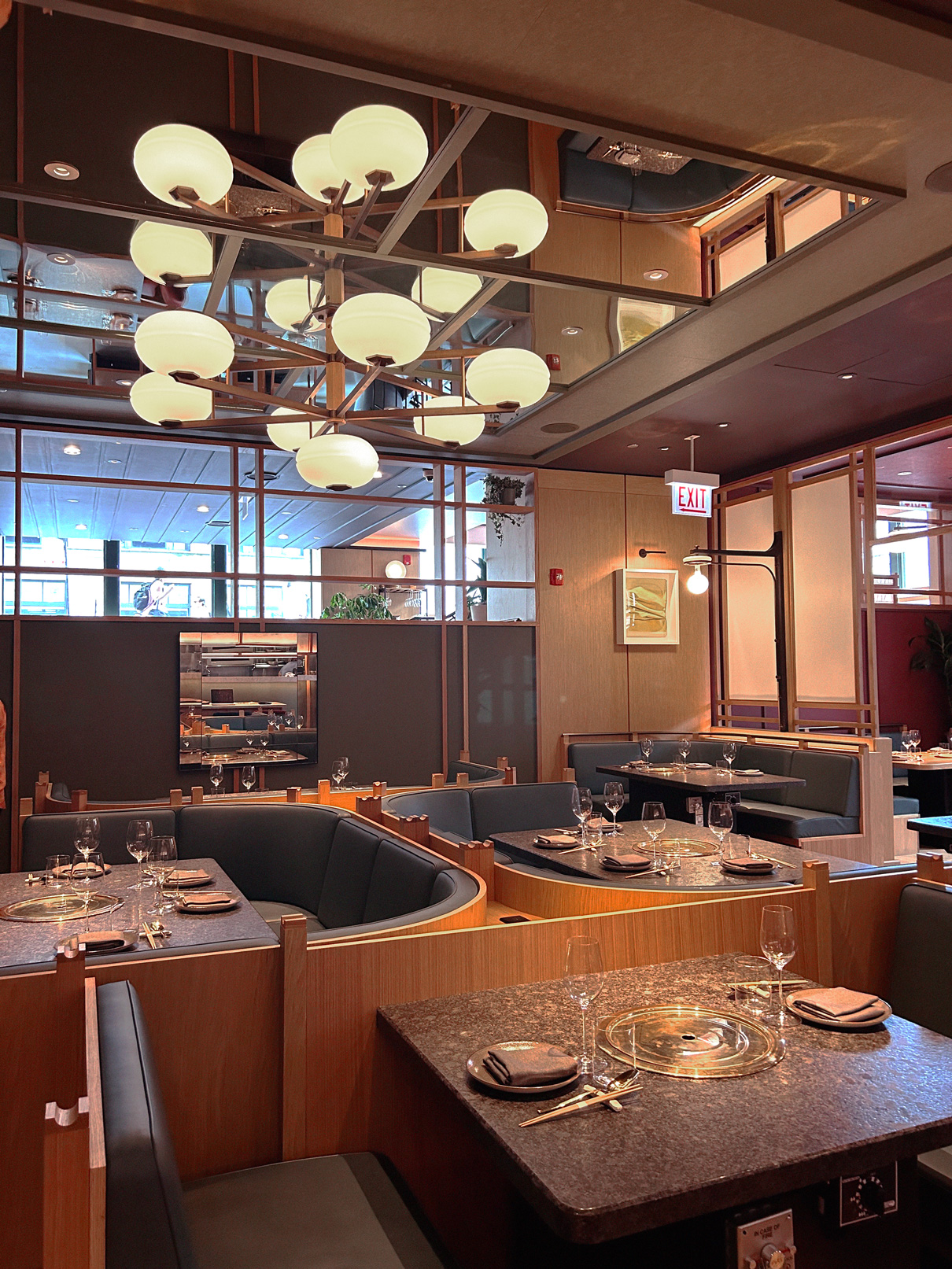 L7 Chicago Hotel & Perilla Steakhouse Restaurant by GREC Architects ...