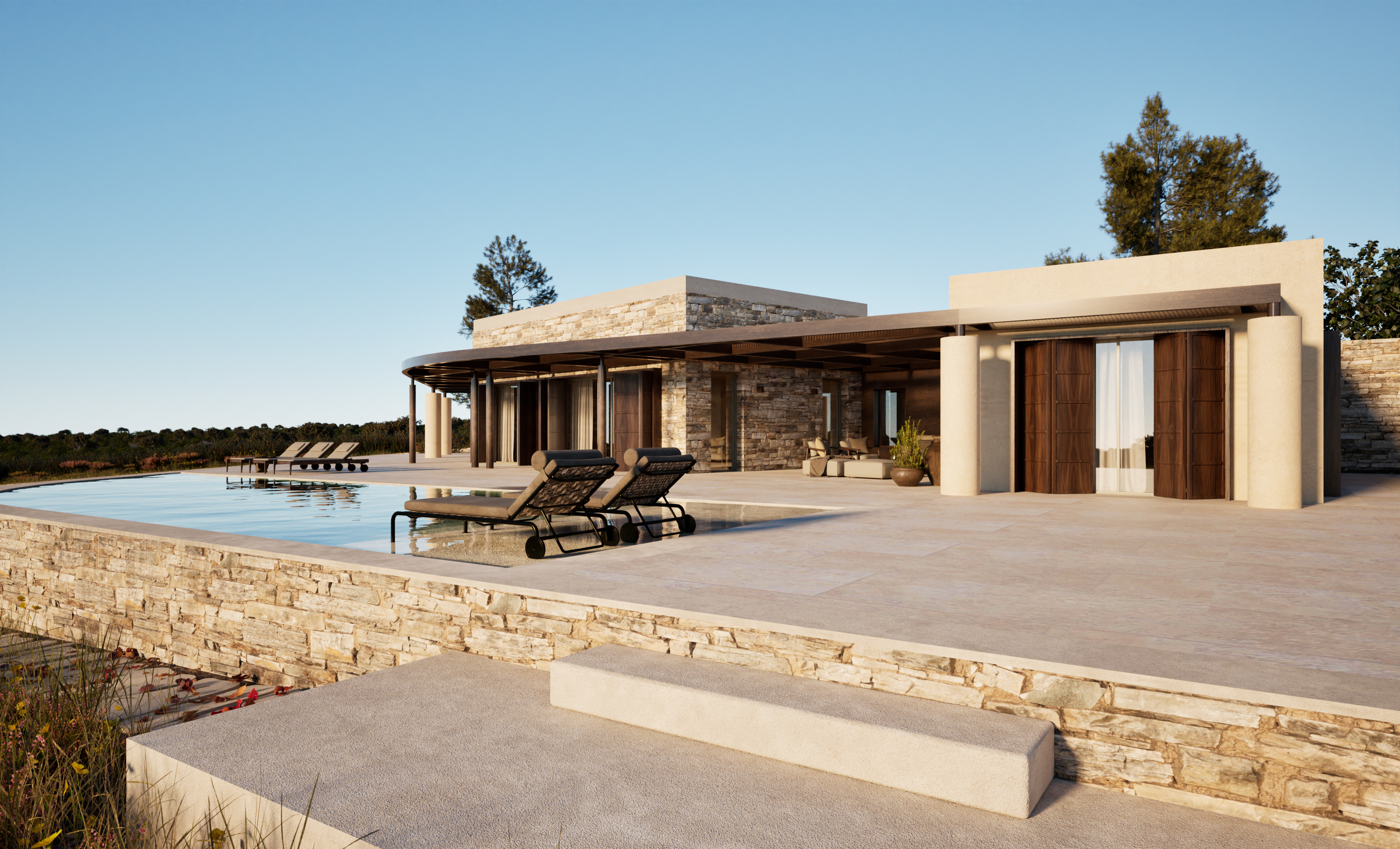 Summer House on the Edge of Thessaloniki by NOMEN architects - Architizer