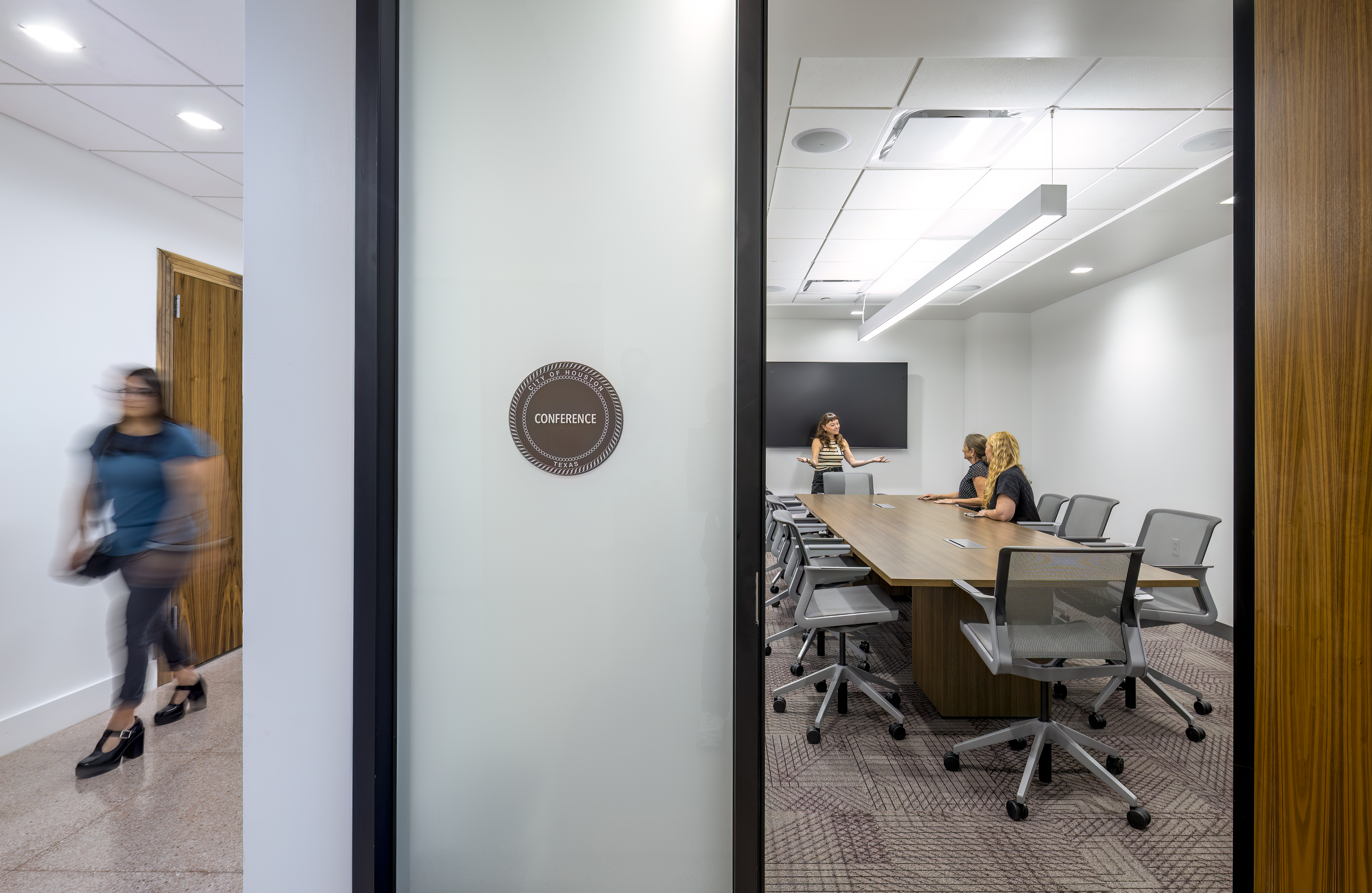 City of Houston - City Hall Basement Renovations by RDLR Architects ...