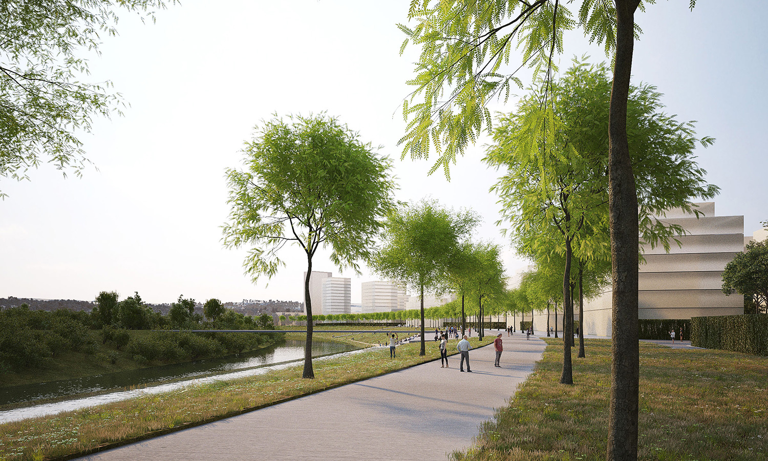 Urban study of Rohan Island Prague by Pavel Hnilička Architects ...