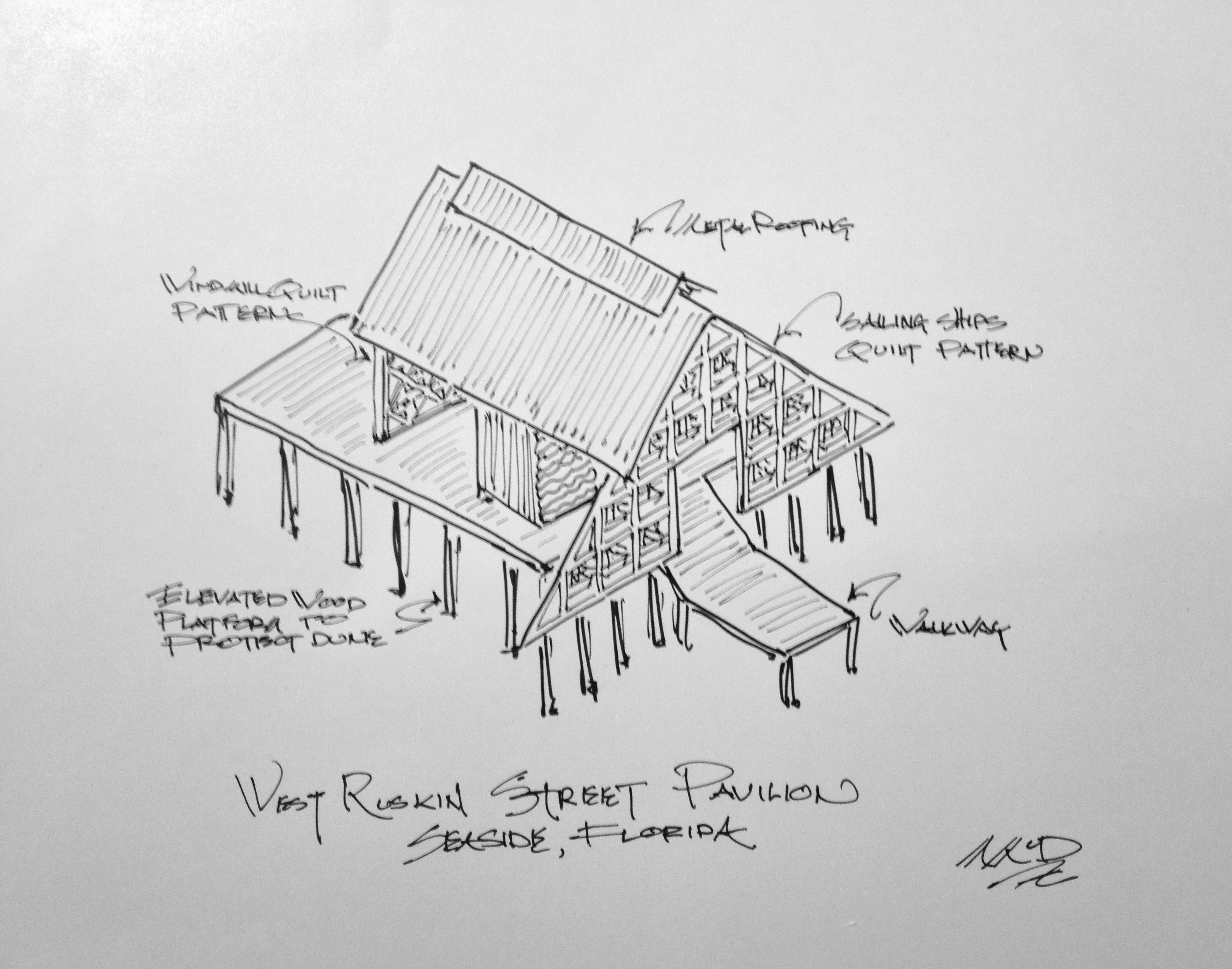 West Ruskin Street Beach Pavilion by Michael McDonough Architect ...