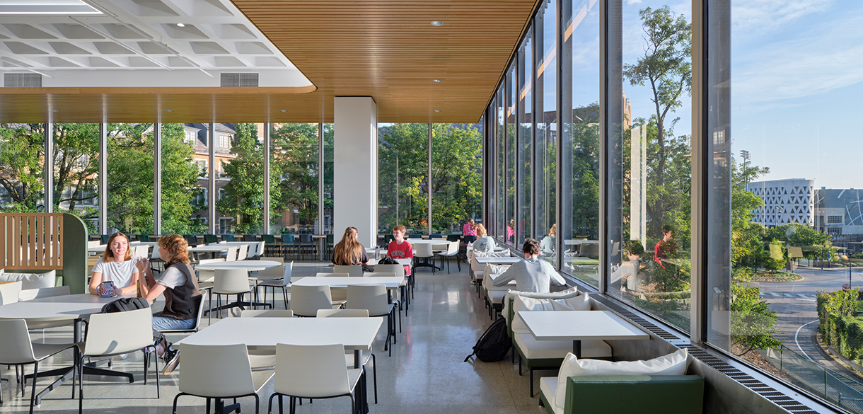 University of Cincinnati MarketPoint Dining Renovation by GBBN - Architizer