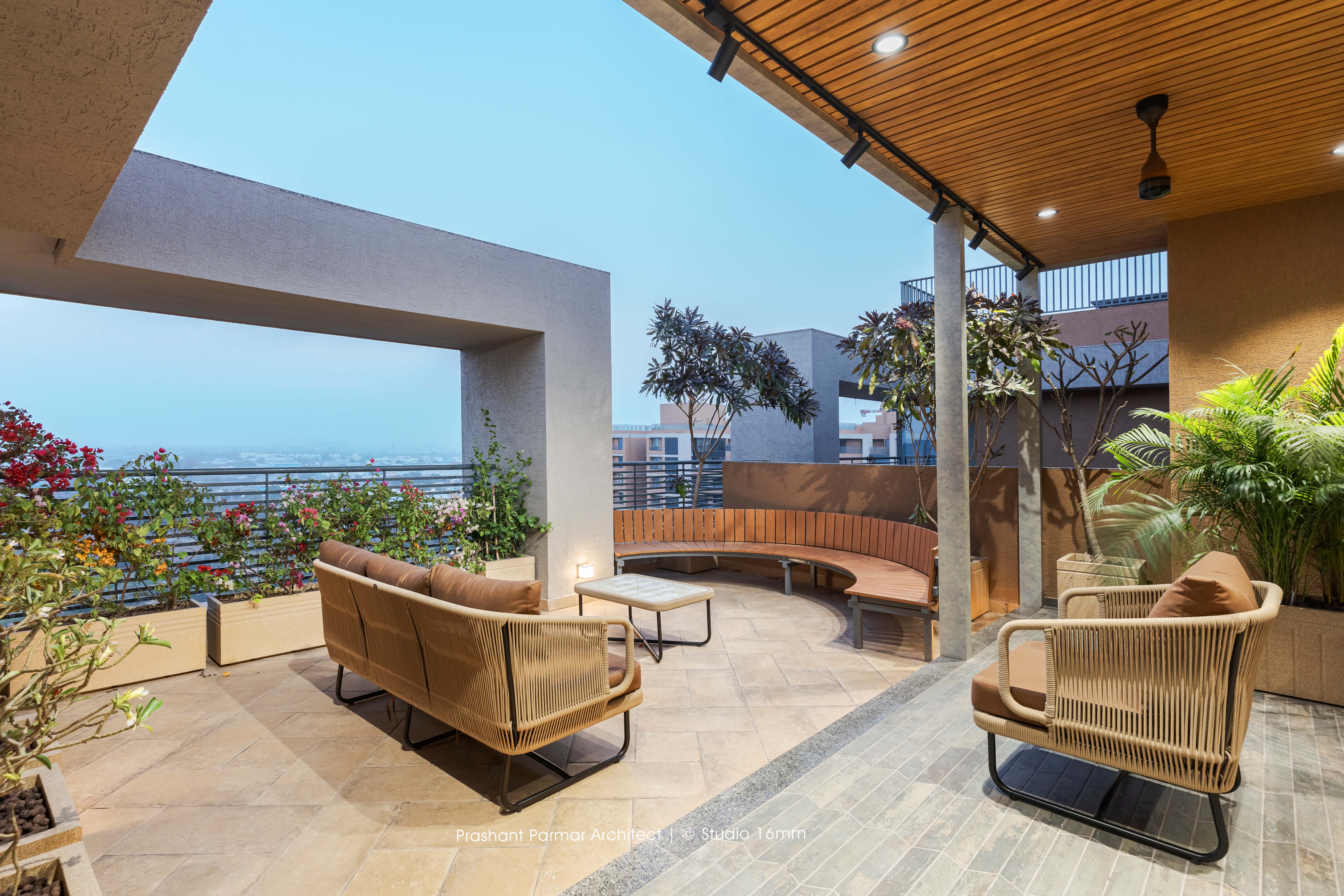 A Penthouse with Infinite View by Prashant Parmar Architect | Shayona ...
